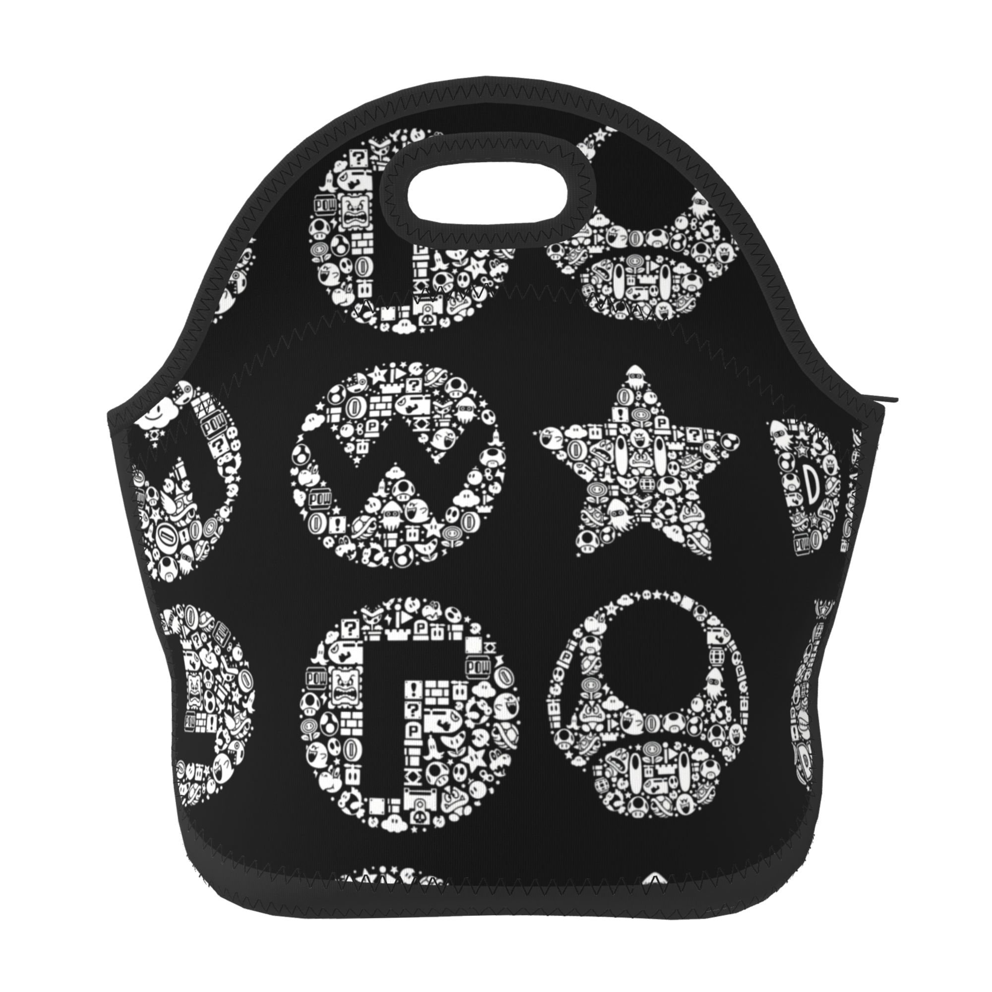 Super Mario Lunch Bag Lunch Box Insulated Neoprene Leakproof Insulated ...