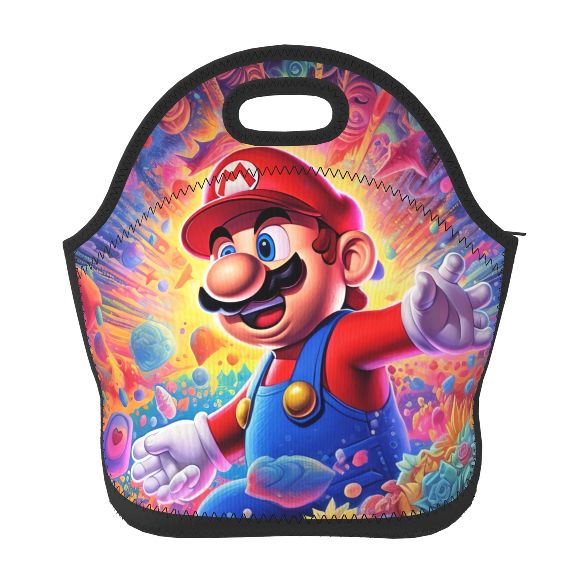 Super Mario Lunch Bag Lunch Box Insulated Neoprene Leakproof Insulated ...
