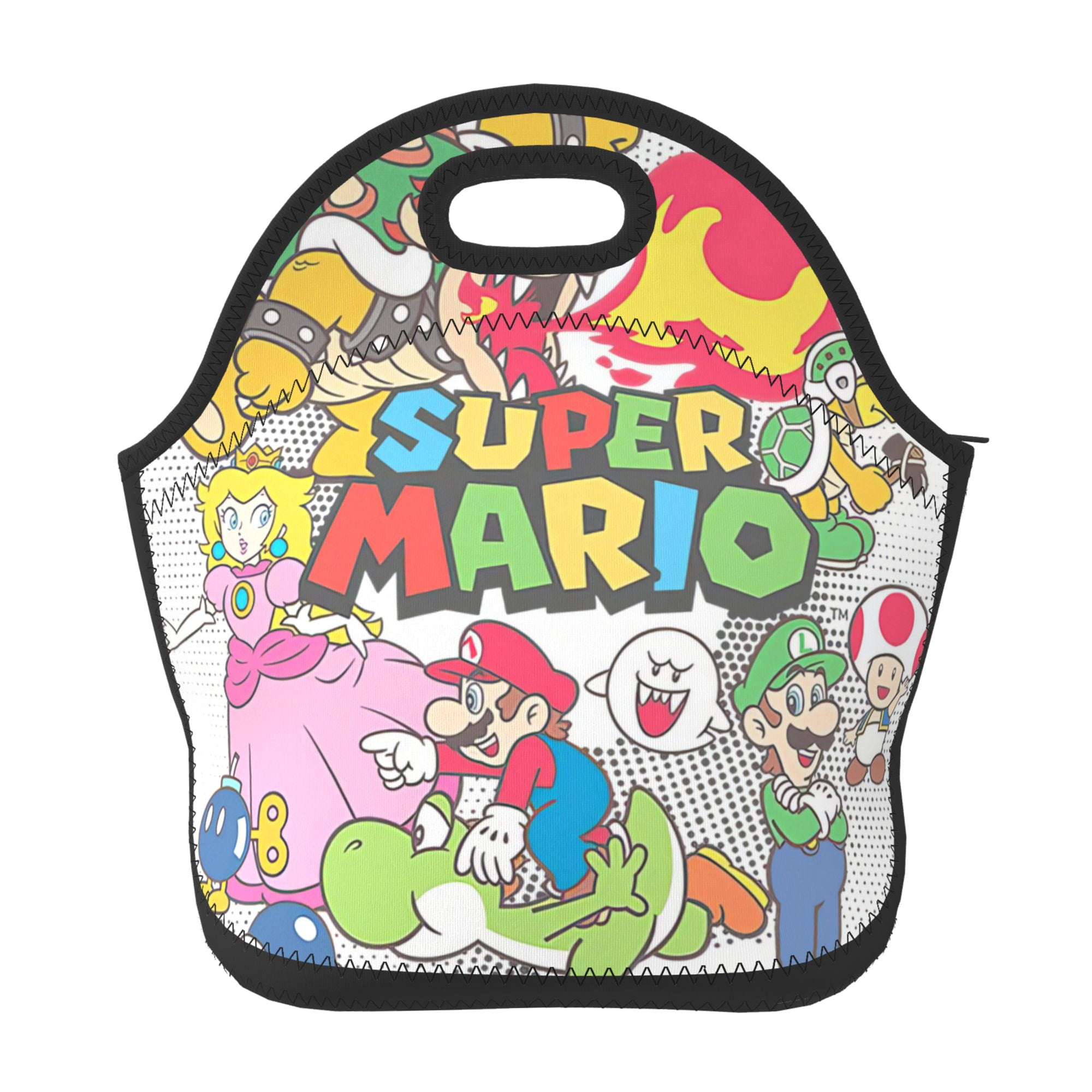 Super Mario Lunch Bag Lunch Box Insulated Neoprene Leakproof Insulated ...