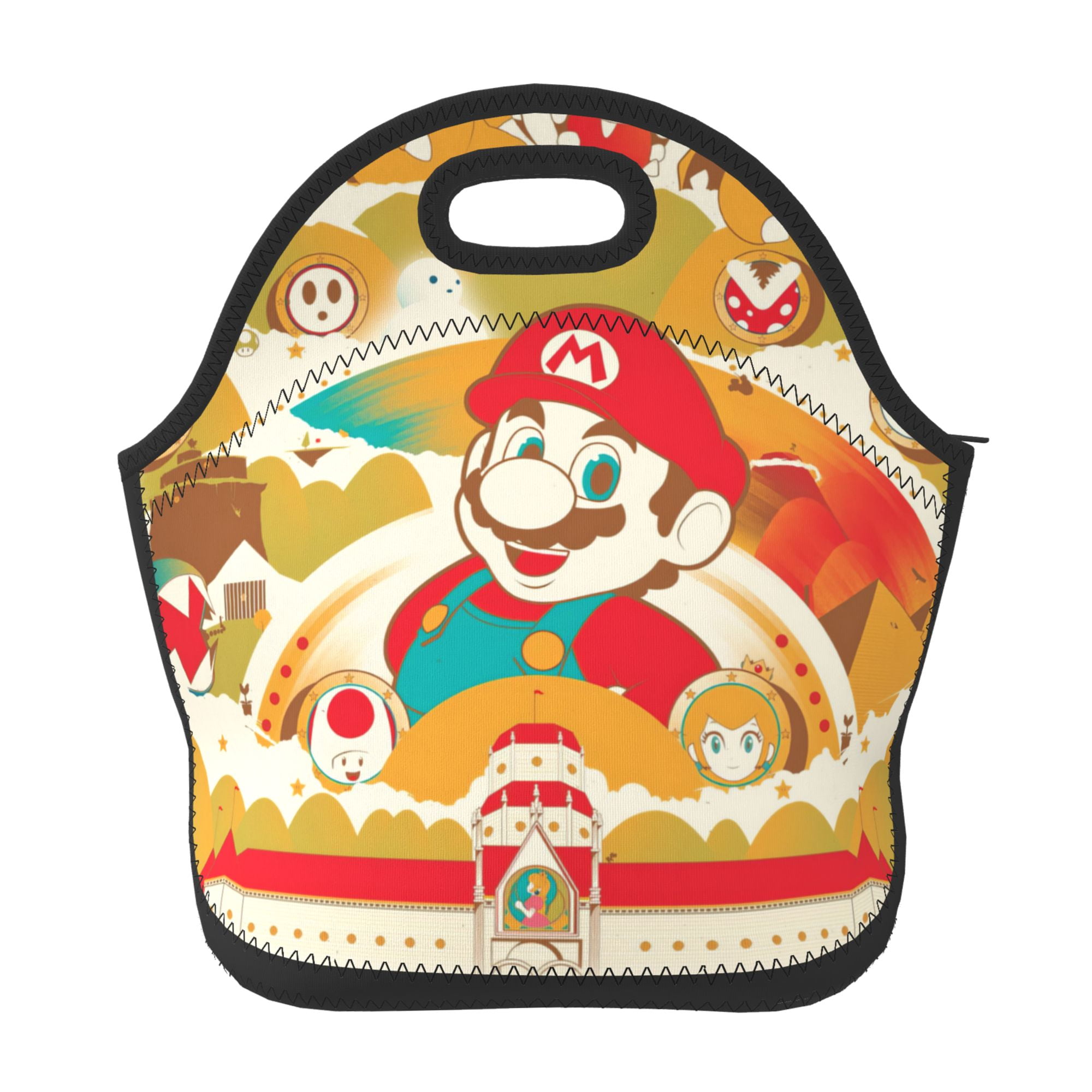 Super Mario Lunch Bag Lunch Box Insulated Neoprene Leakproof Insulated ...