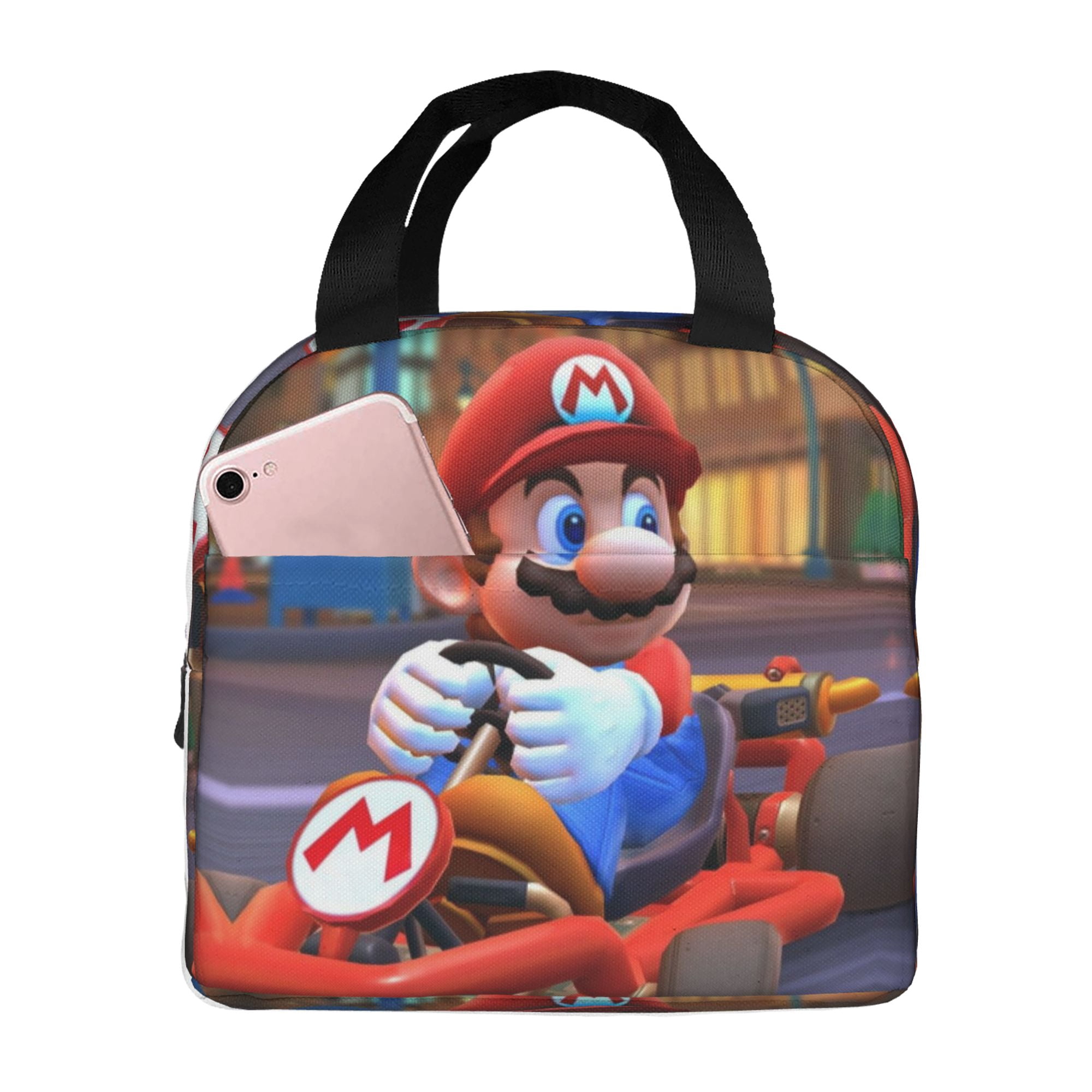 Super Mario Lunch Bag Lunch Bag Tote Bag Insulated Lunch Box Picnic ...