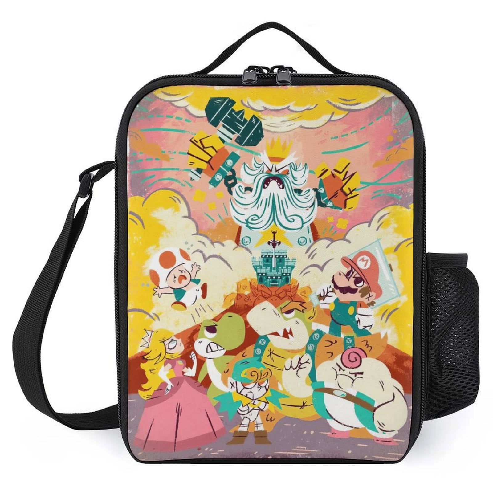 Super Mario Lunch Bag Waterproof Reusable Insulated Lunch Bags for ...