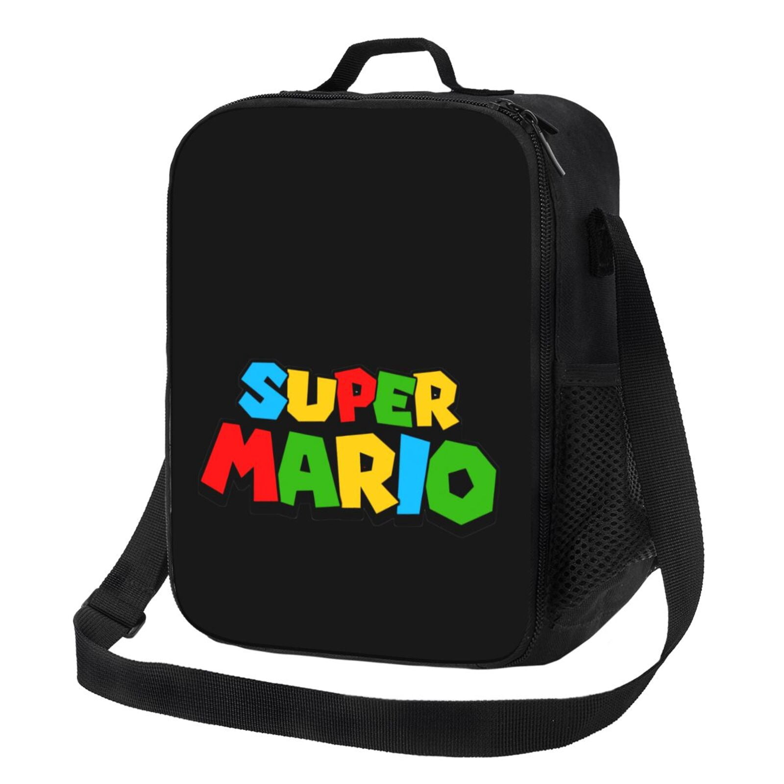 Super Mario Lunch Bag for Man and Women, Reusable Insulated Tote Lunch ...