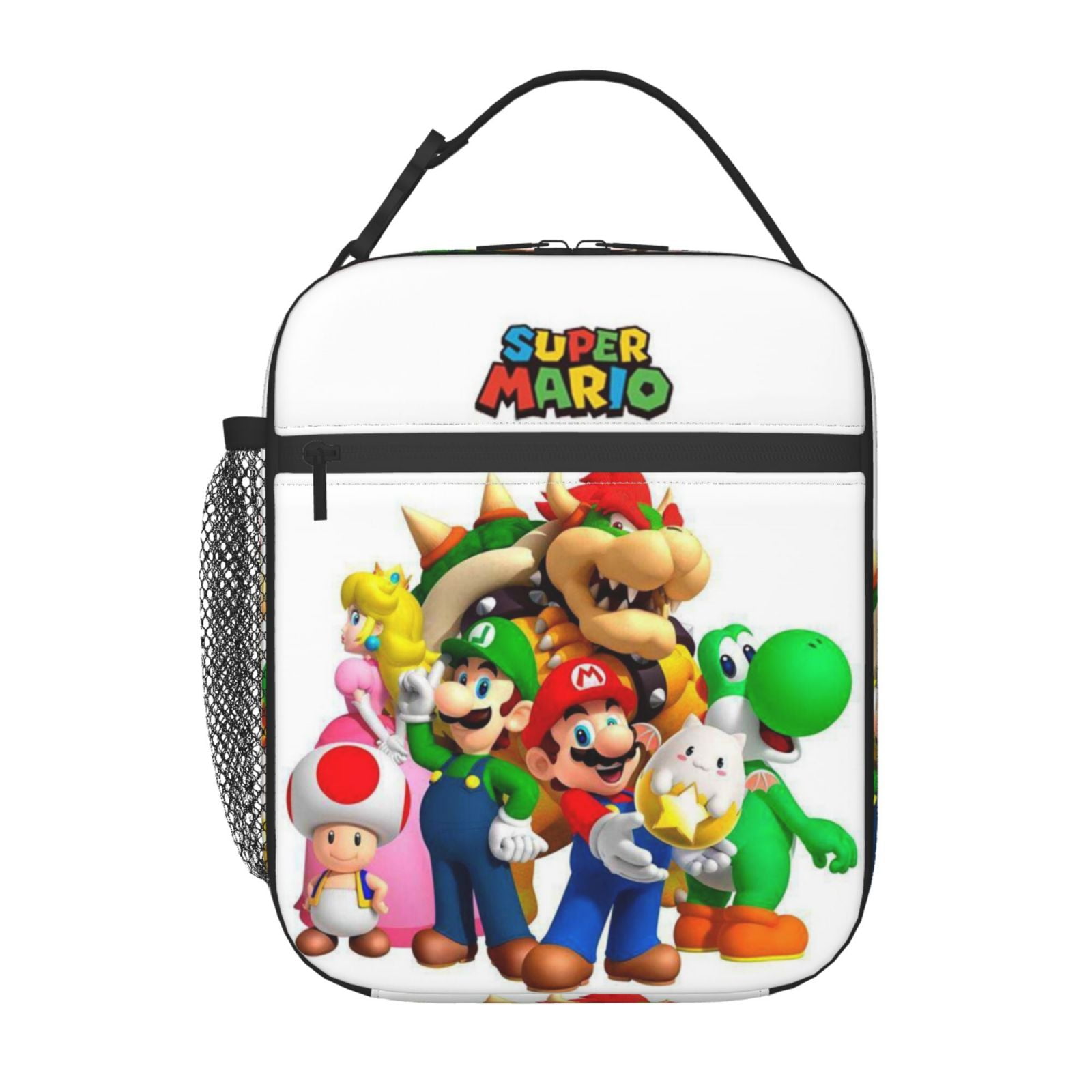 Super Mario Lunch Bags Portable Insulated Lunch Box Organizer Lunch ...