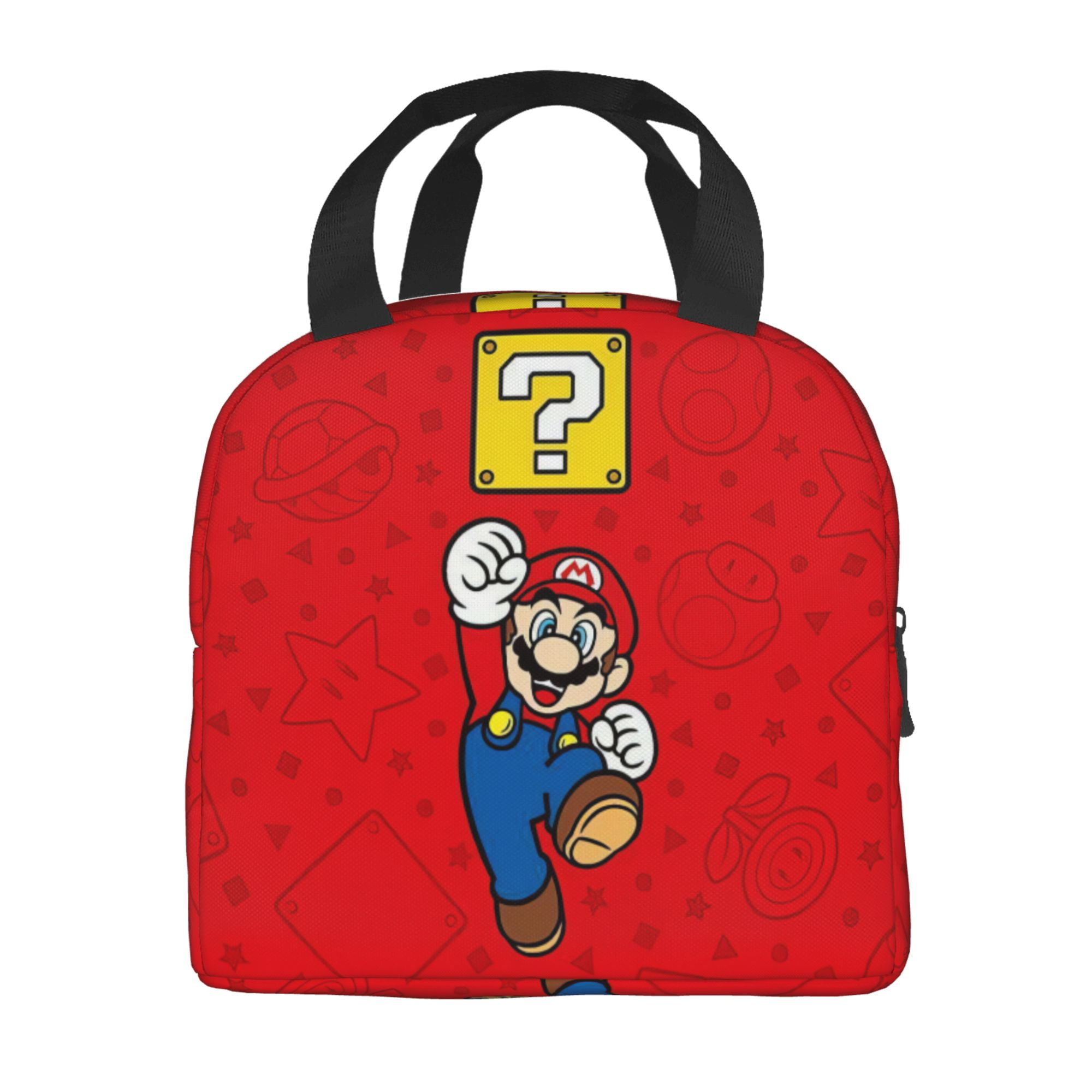 Super Mario Lunch Box Lunch Bag Thickened Lunch Tote Reusable Insulated ...