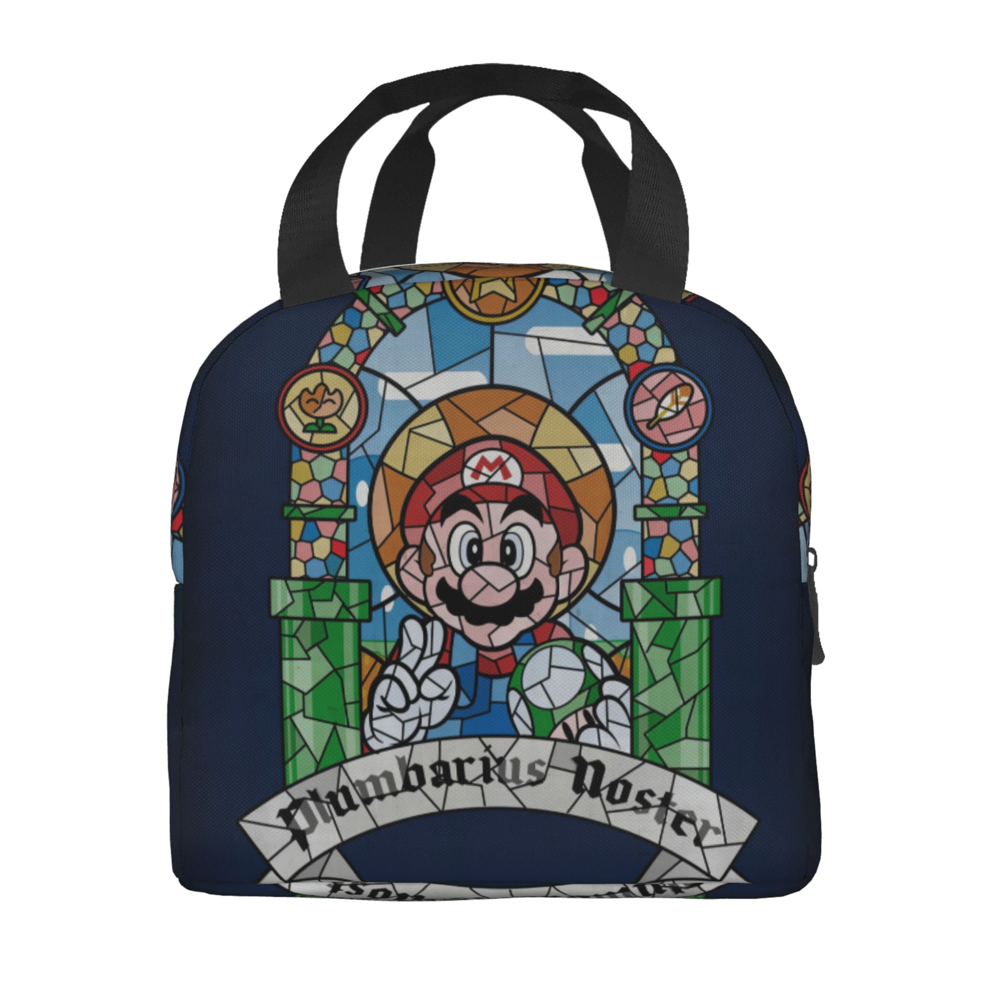 Super Mario Lunch Box Lunch Bag Thickened Lunch Tote Reusable Insulated ...
