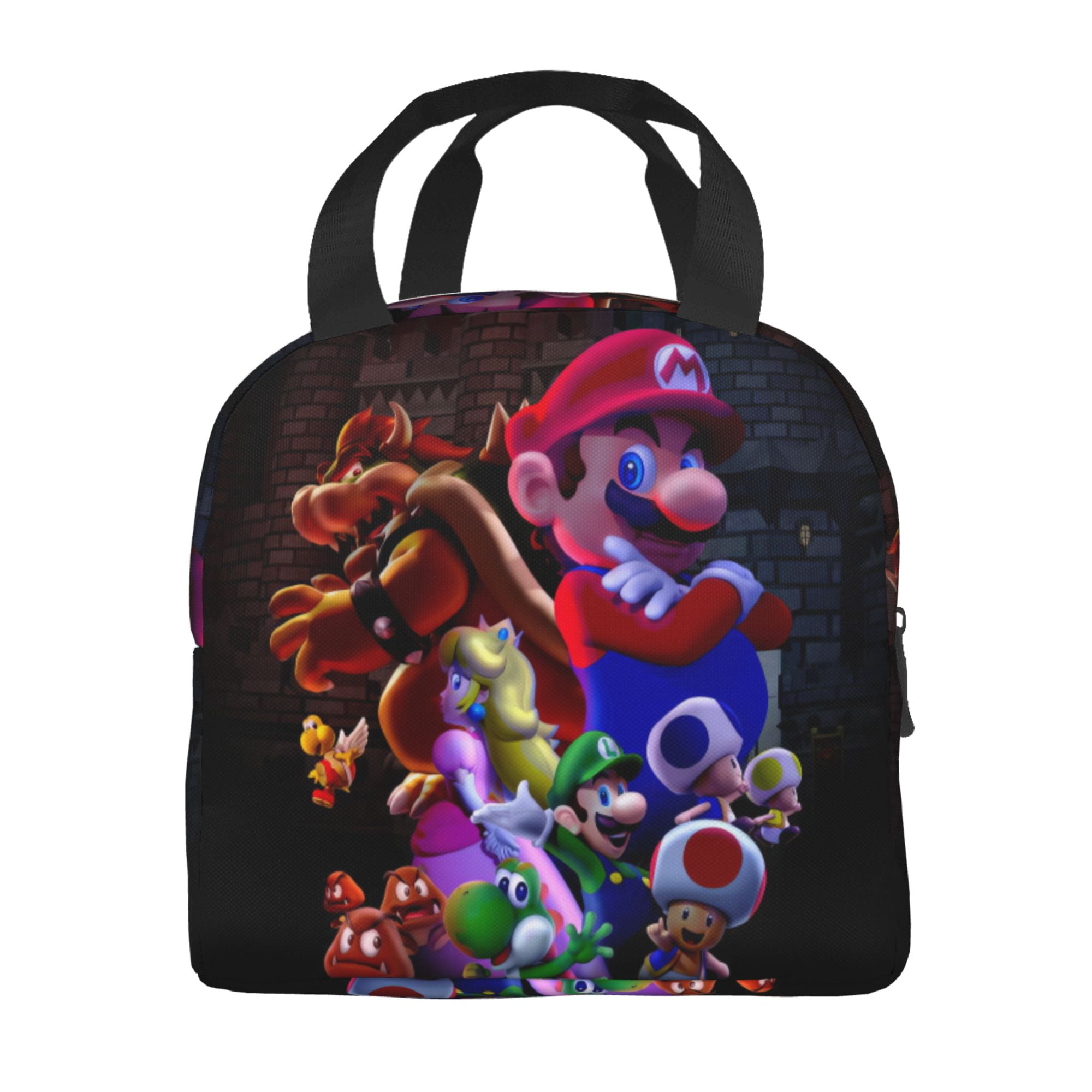 Super Mario Lunch Box Lunch Bag Thickened Lunch Tote Reusable Insulated ...