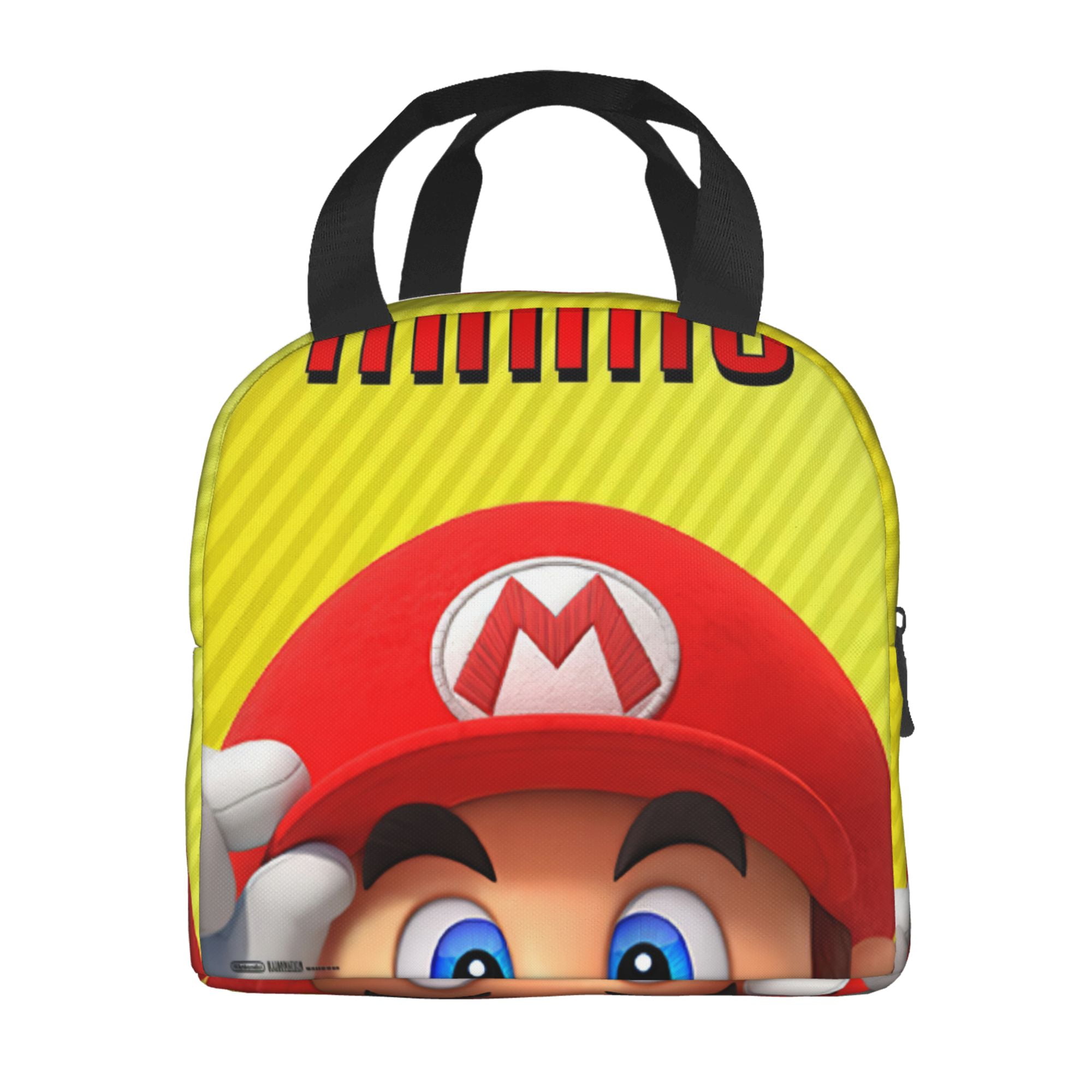 Super Mario Lunch Box Lunch Bag Thickened Lunch Tote Reusable Insulated ...