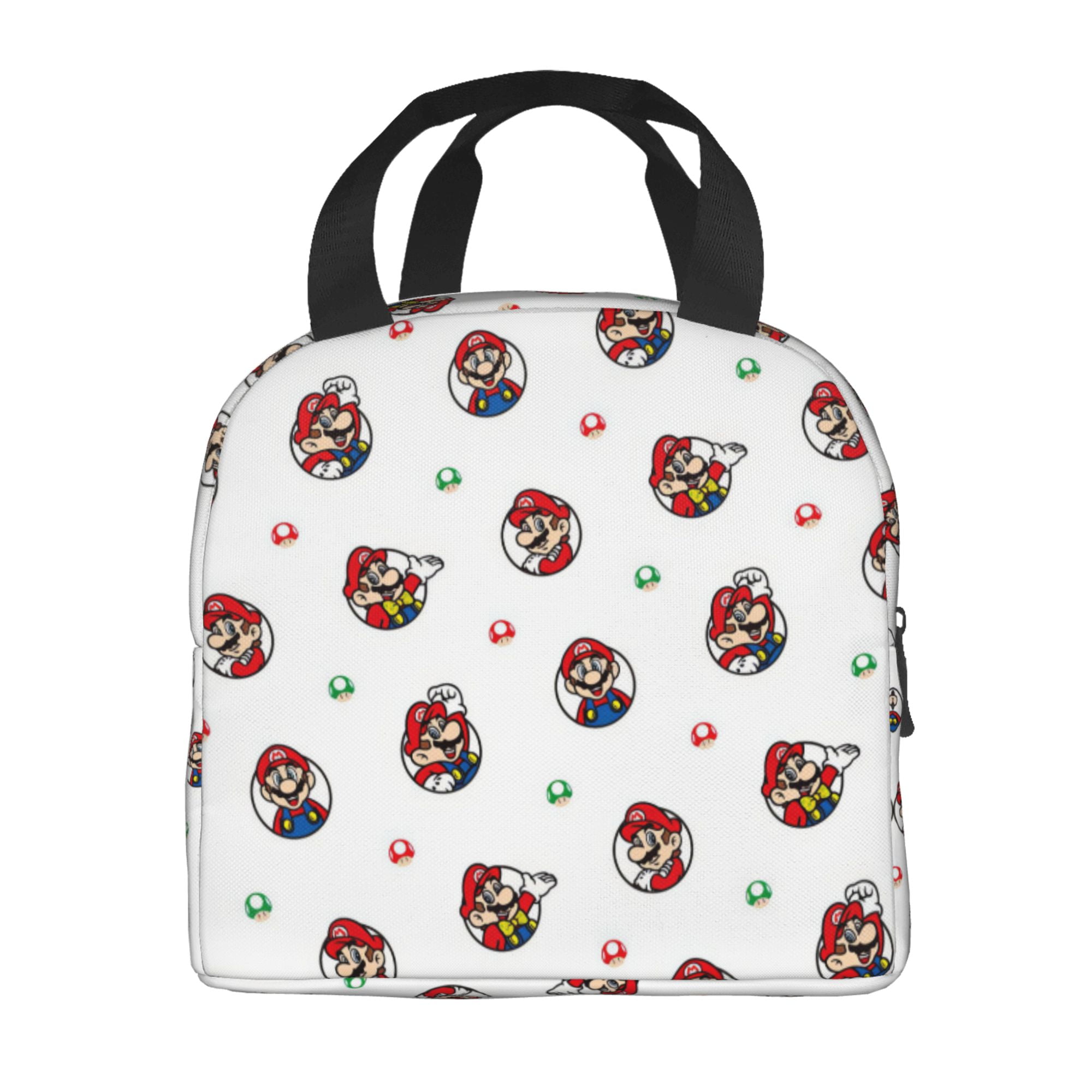 Super Mario Lunch Box Lunch Bag Thickened Lunch Tote Reusable Insulated ...