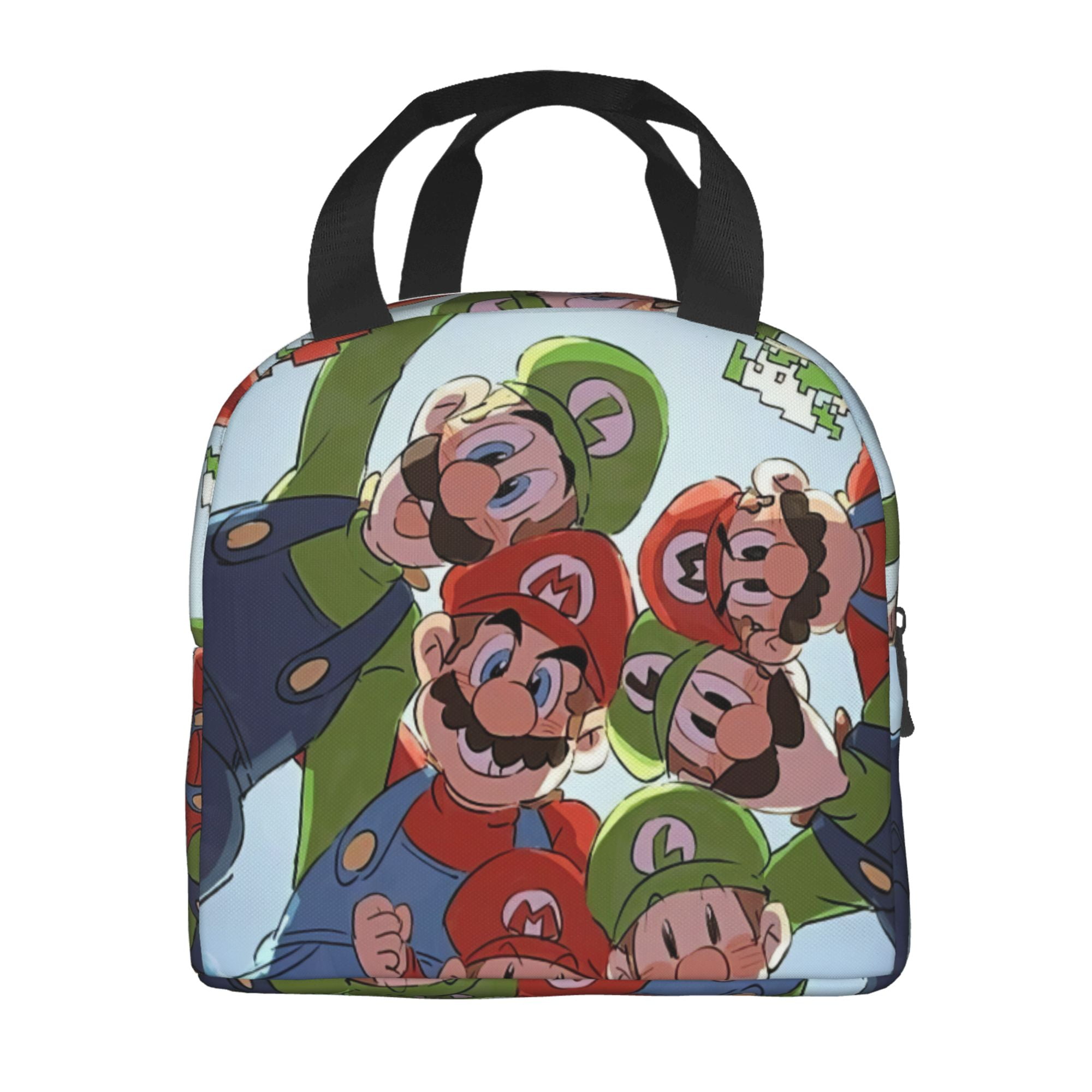 Super Mario Lunch Box Lunch Bag Thickened Lunch Tote Reusable Insulated ...