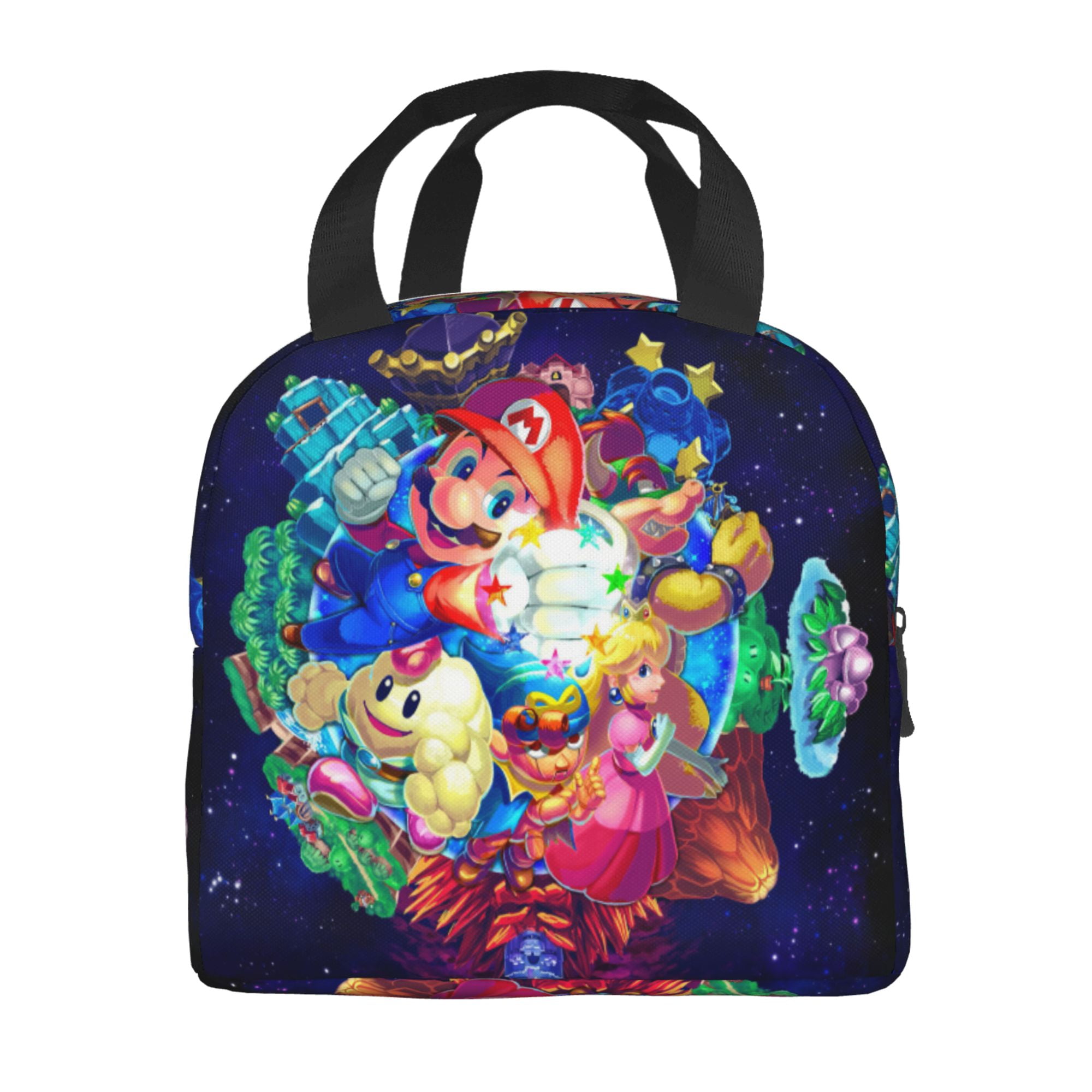 Super Mario Lunch Box Lunch Bag Thickened Lunch Tote Reusable Insulated ...