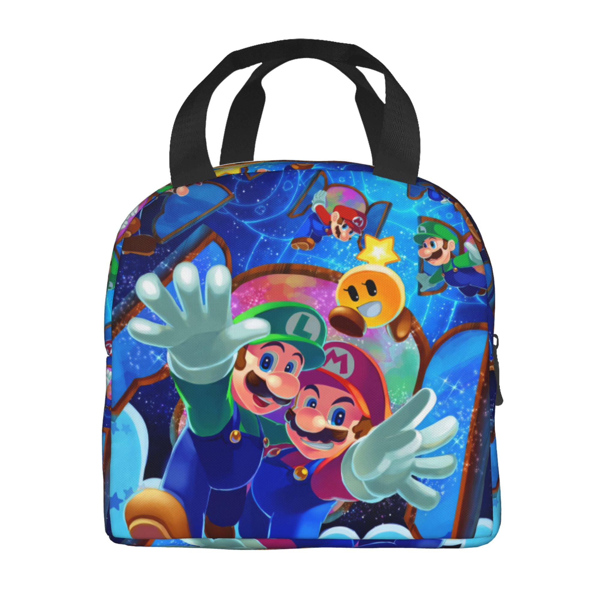 Super Mario Lunch Box Lunch Bag Thickened Lunch Tote Reusable Insulated ...