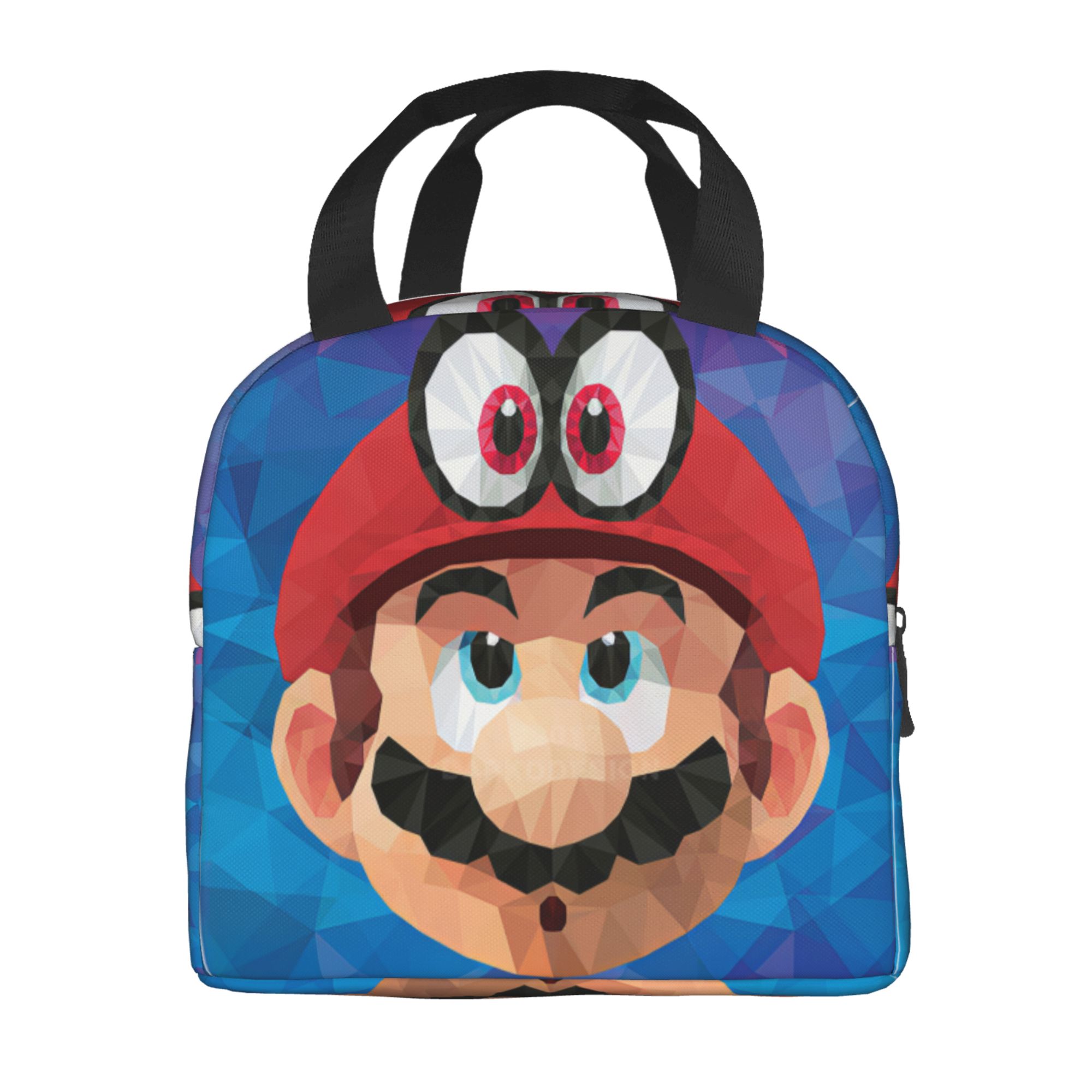 Super Mario Lunch Box Lunch Bag Thickened Lunch Tote Reusable Insulated ...
