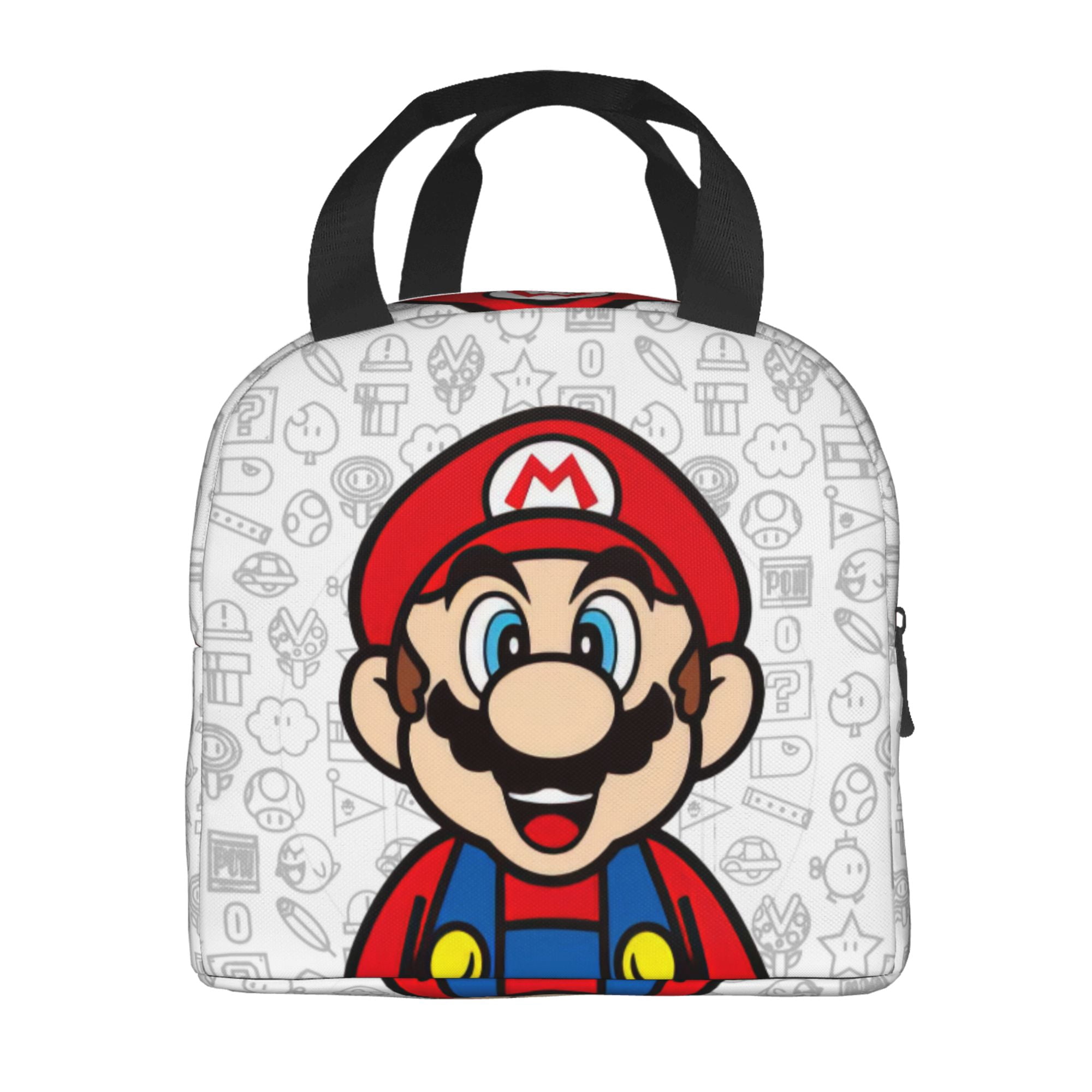 Super Mario Lunch Box Lunch Bag Thickened Lunch Tote Reusable Insulated ...