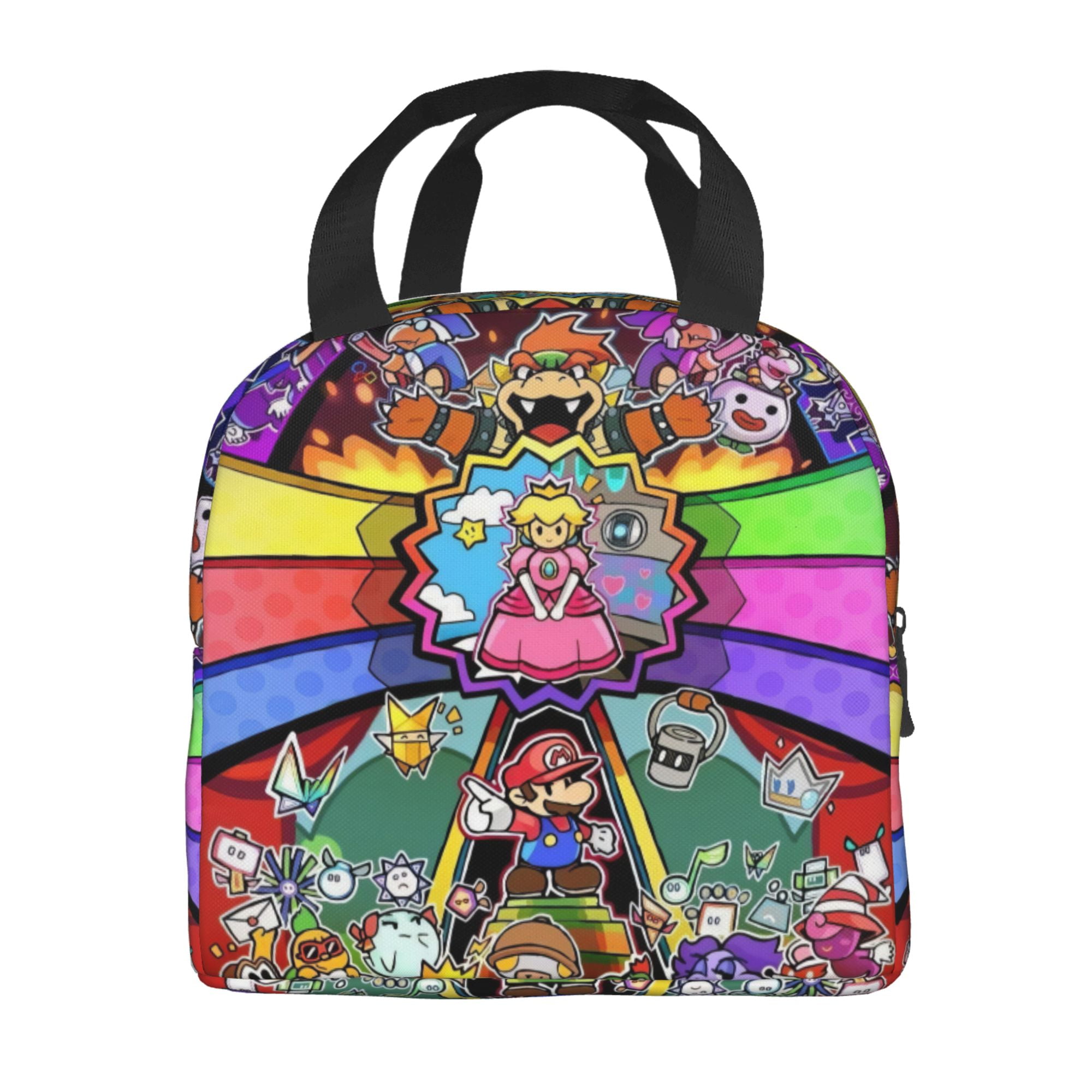 Super Mario Lunch Box Lunch Bag Thickened Lunch Tote Reusable Insulated ...