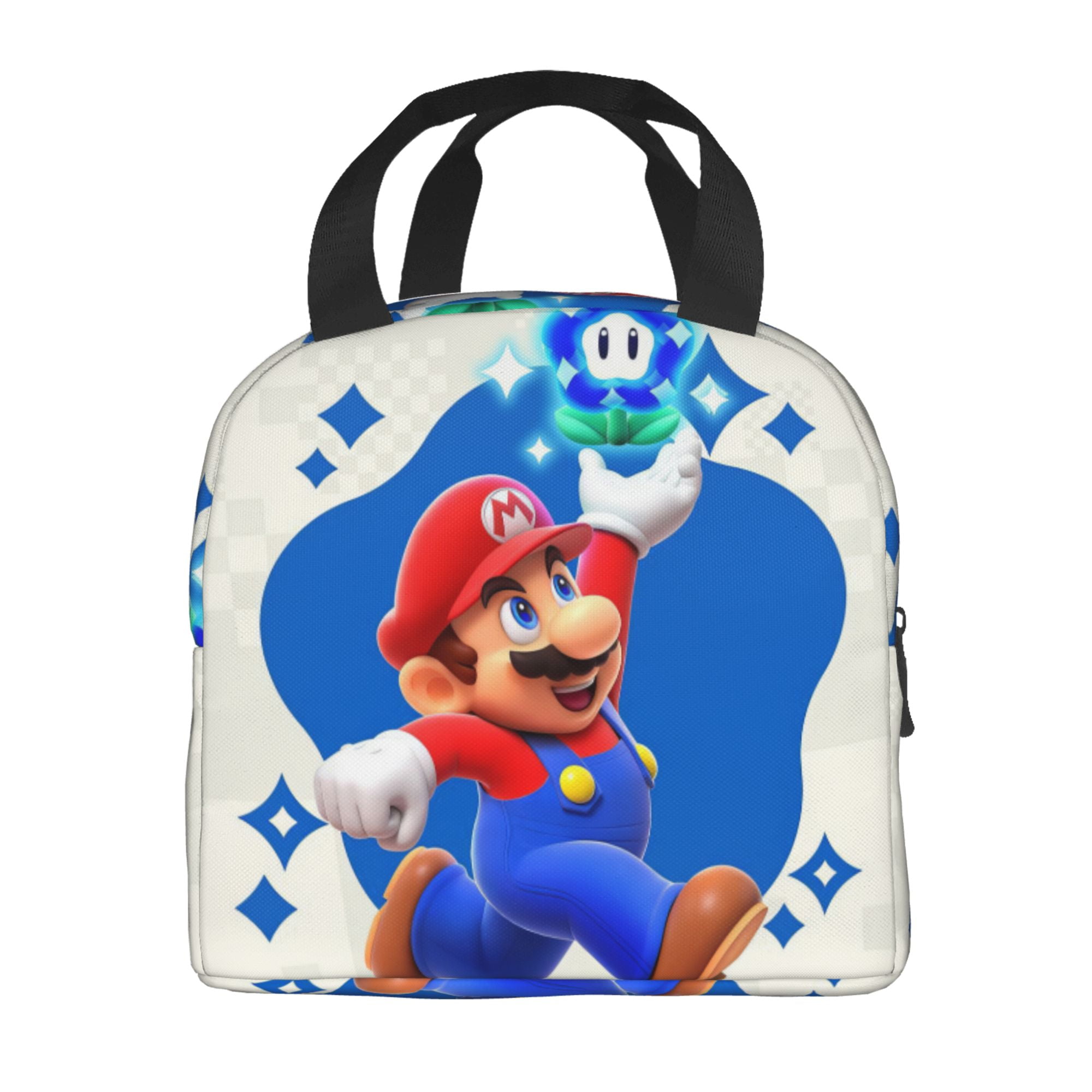 Super Mario Lunch Box Lunch Bag Thickened Lunch Tote Reusable Insulated ...