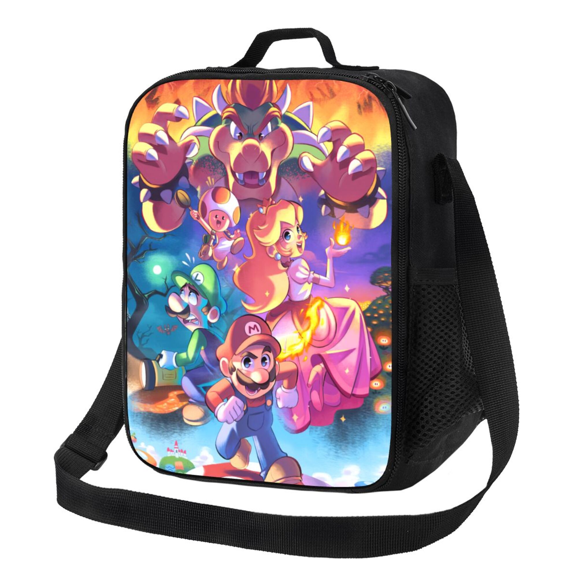 Super Mario Lunch Box Lunch Bag Insulated Lunch Bag Leakproof Insulated ...