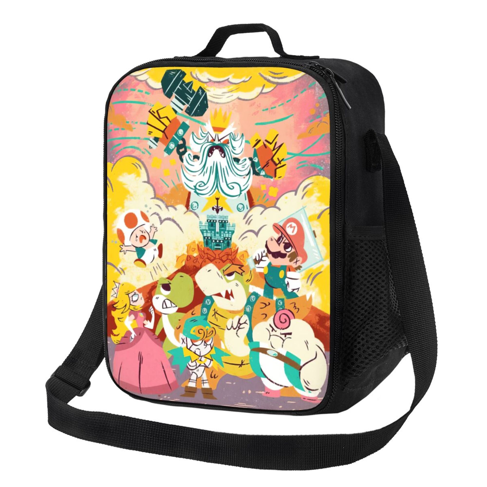 Super Mario Lunch Box Lunch Bag Insulated Lunch Bag Leakproof Insulated ...