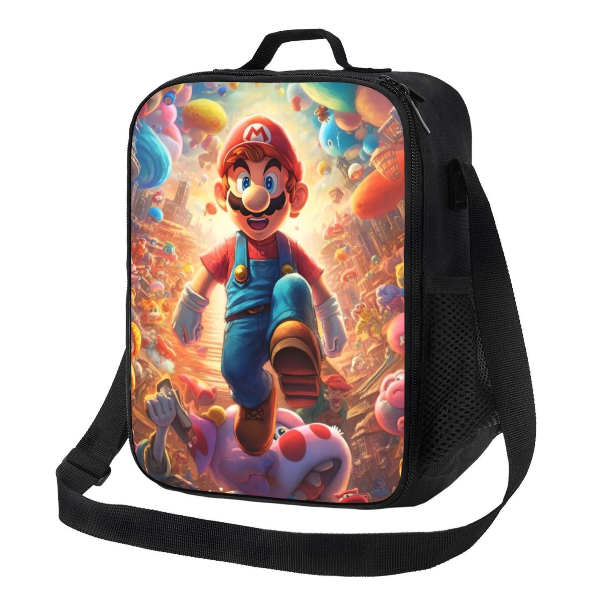 Super Mario Lunch Box Lunch Bag Insulated Lunch Bag Leakproof Insulated ...