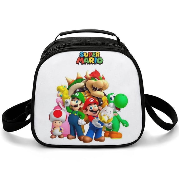 Super Mario Lunch Tote Bags Thermal Insulated Lunch Box Lunch Container ...