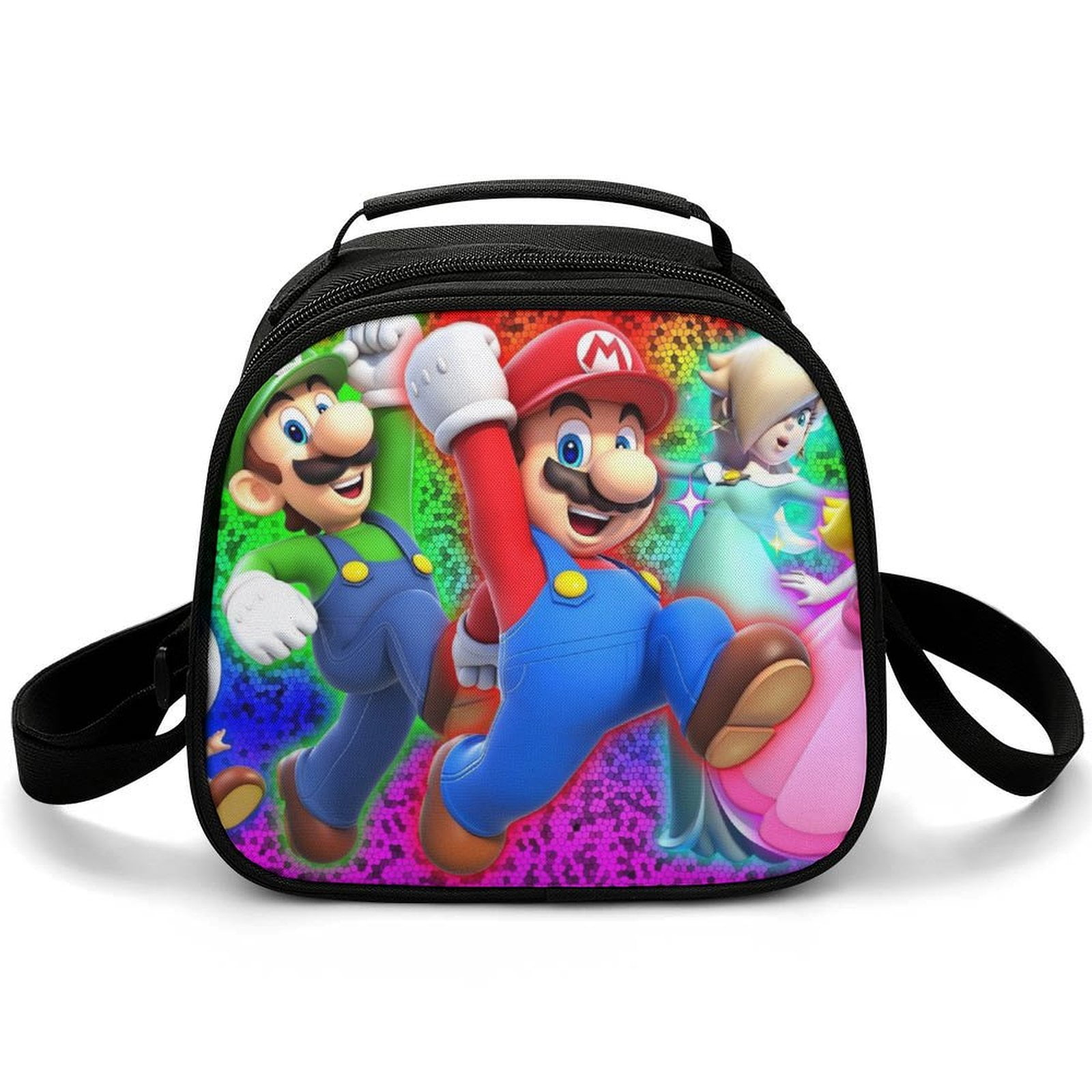Super Mario Lunch Tote Bags Thermal Insulated Lunch Box Lunch Container ...