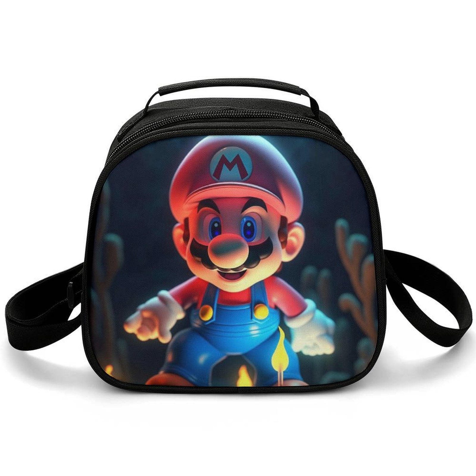 Super Mario Lunch Tote Bags Thermal Insulated Lunch Box Lunch Container ...