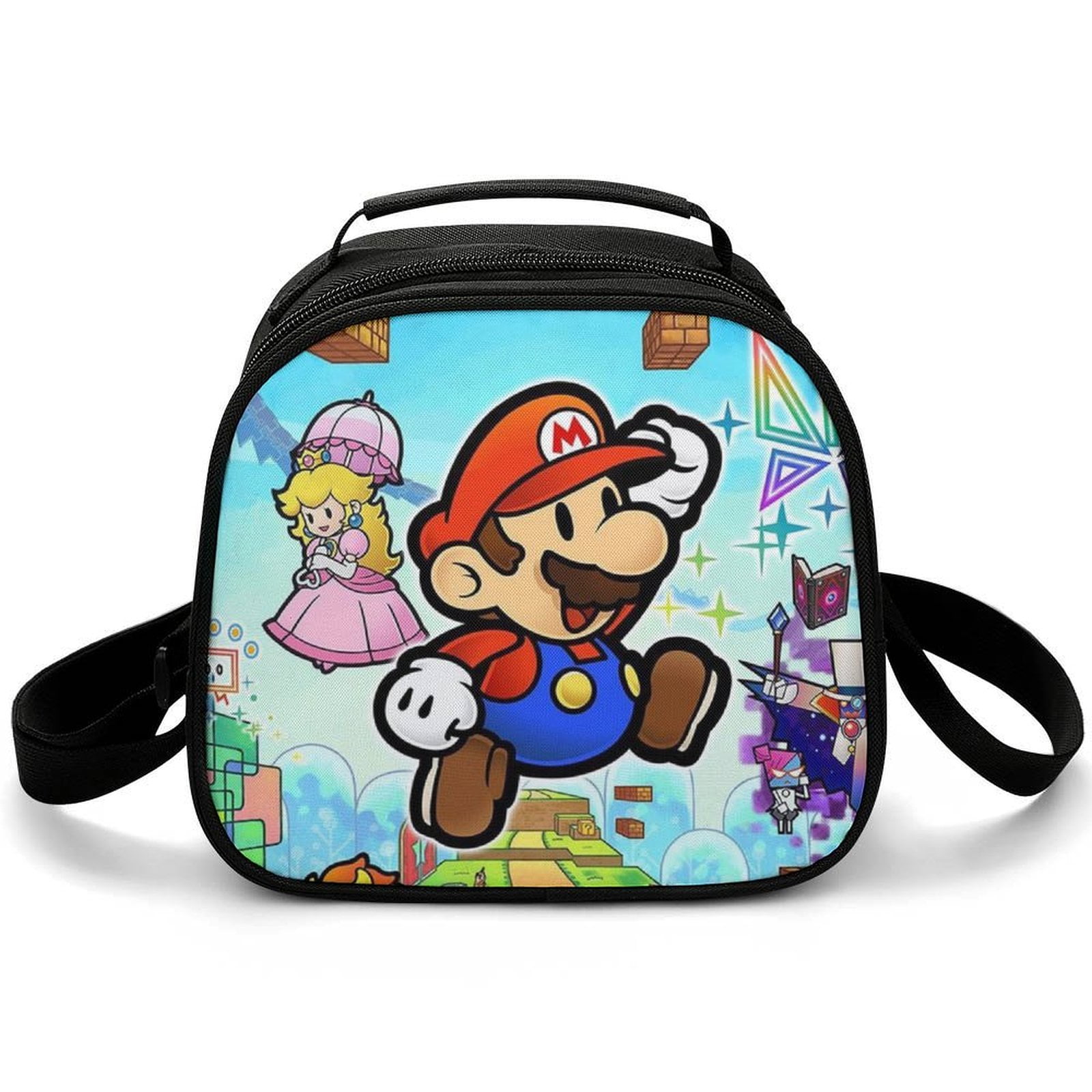 Super Mario Lunch Tote Bags Thermal Insulated Lunch Box Lunch Container ...