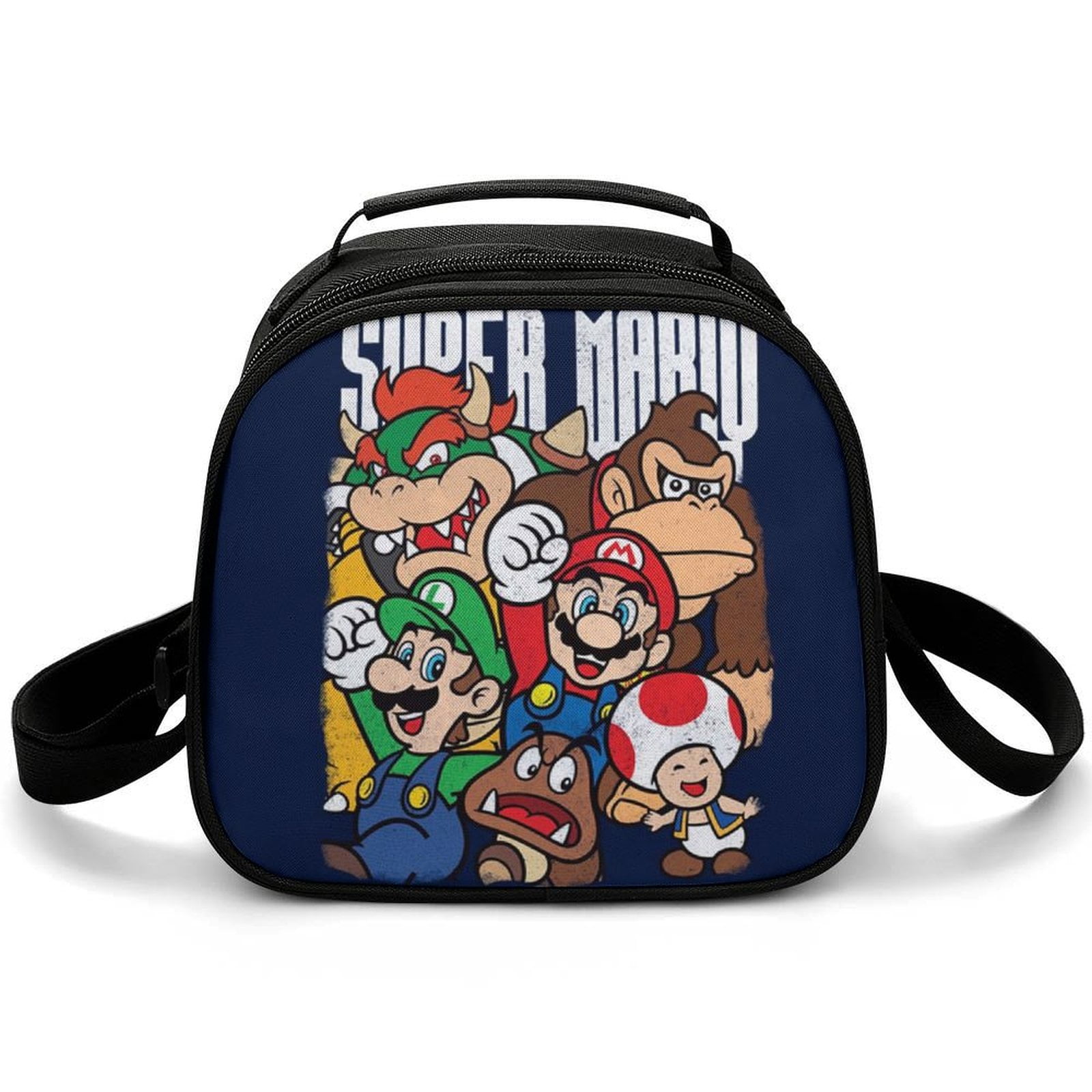 Super Mario Lunch Tote Bags Thermal Insulated Lunch Box Lunch Container ...