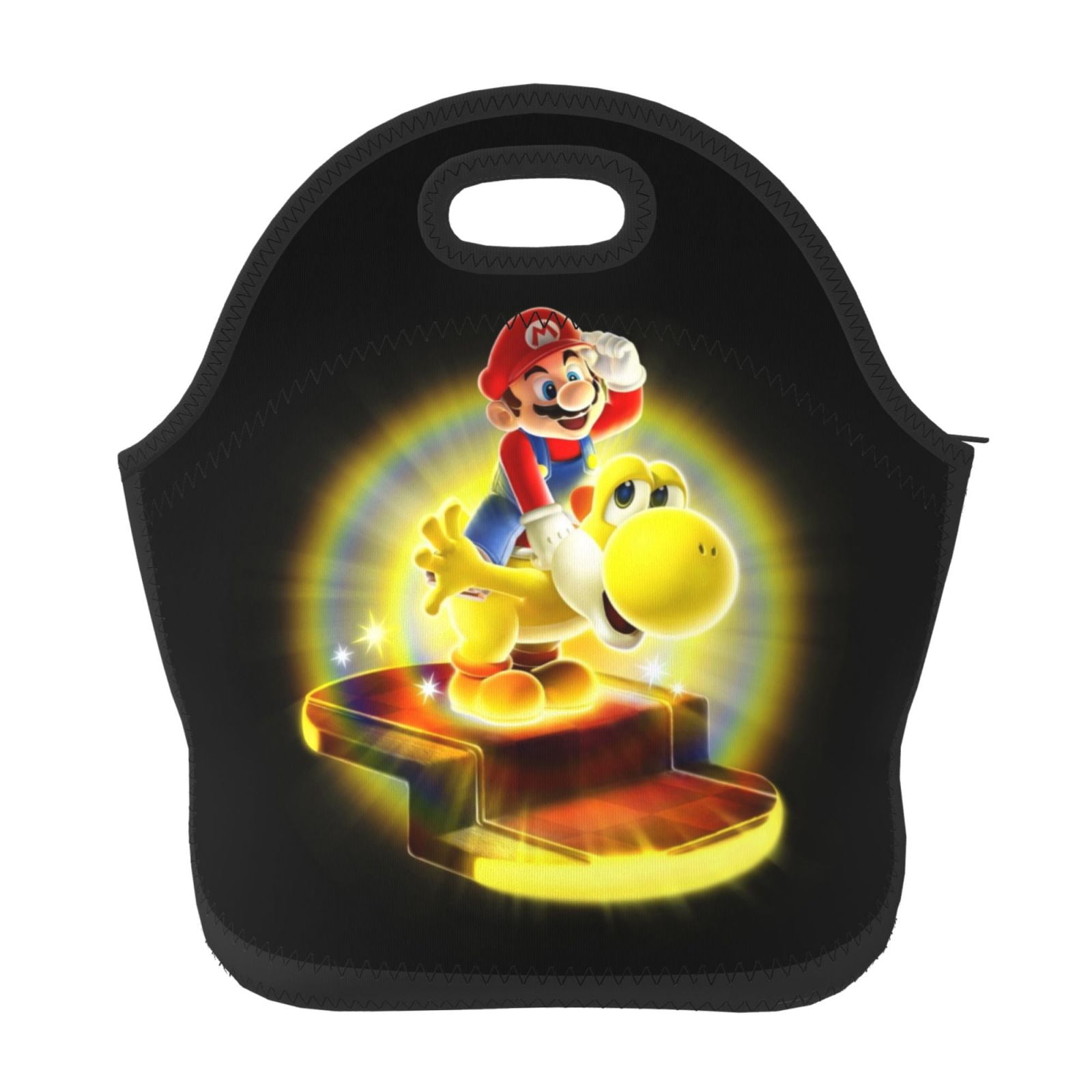 Super Mario Lunch bag Insulated lunch box Tote Bag Reusable Washable ...