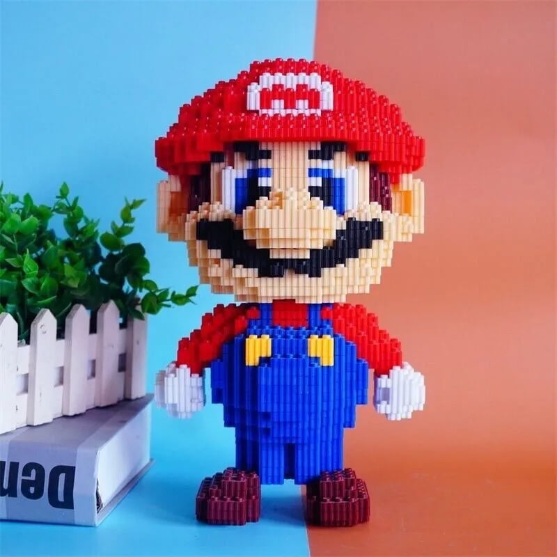 Super Mario Magic Blocks Set 4580 Pcs 3D DIY Mini Building Blocks Game ...