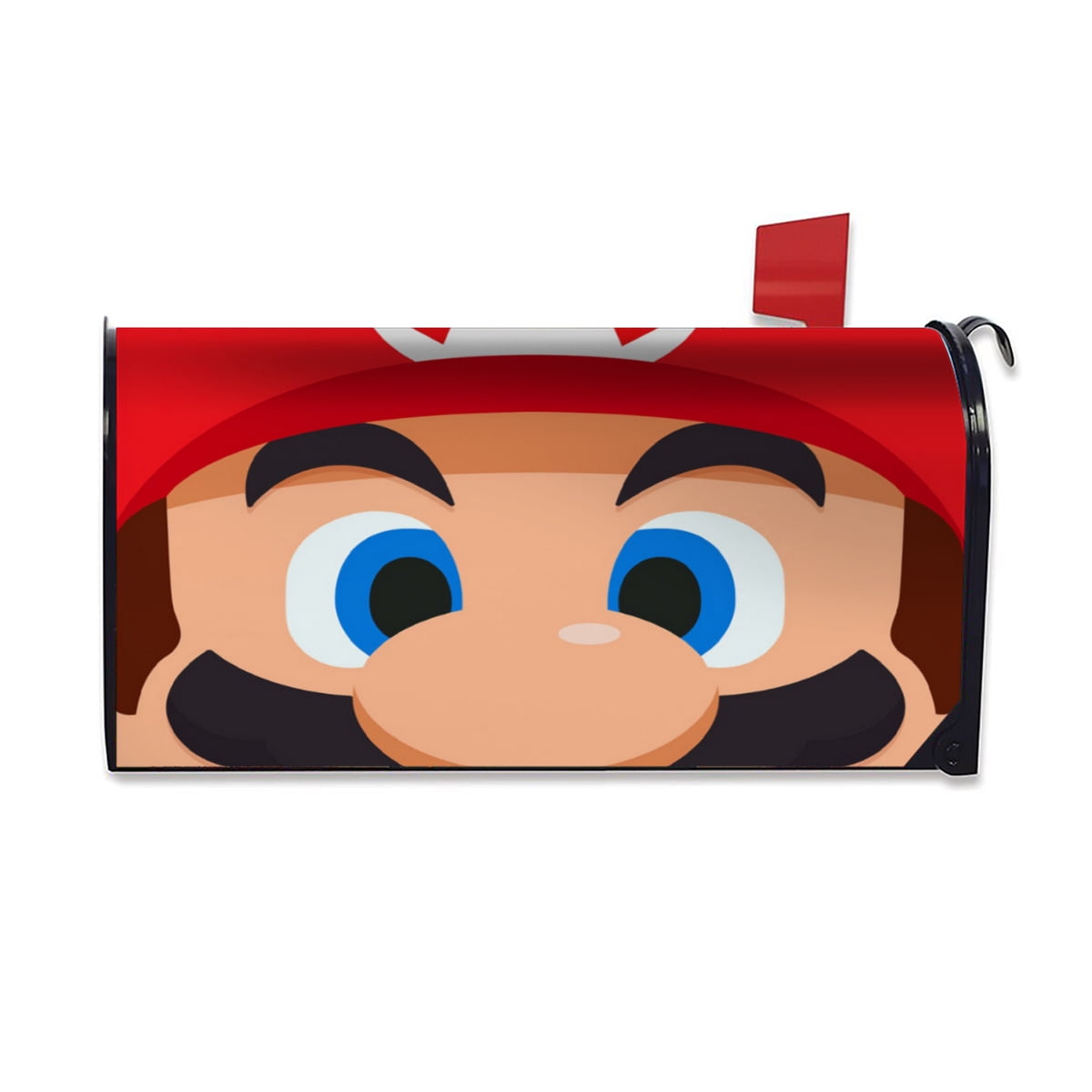 Super Mario Mailbox Cover with Magnetic Strip Anime Mailbox Package ...