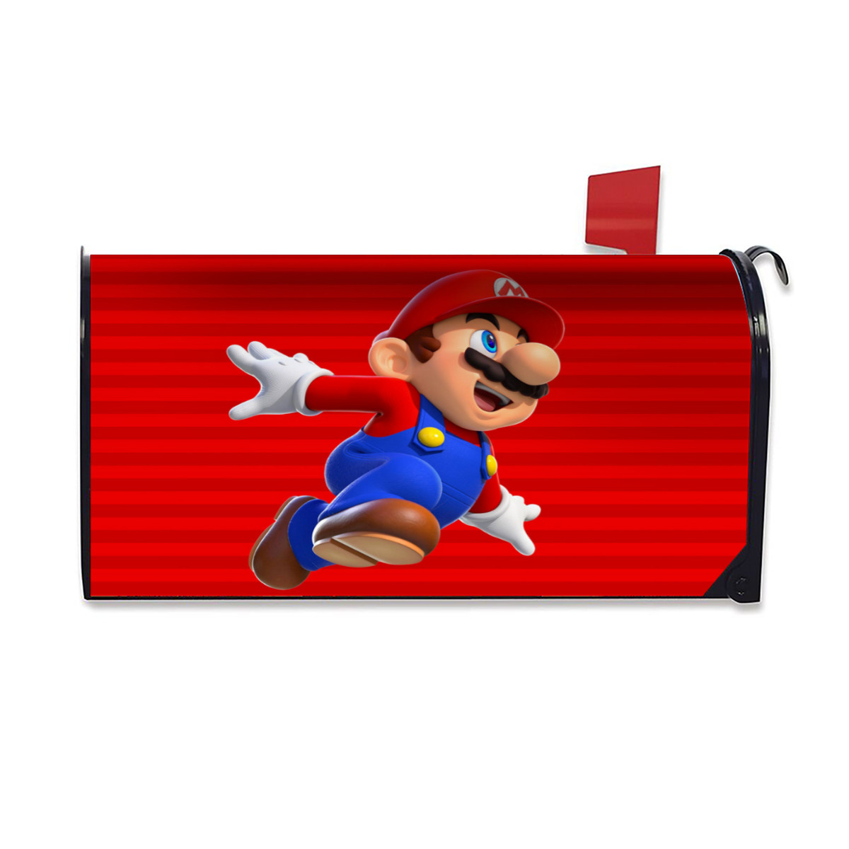 Super Mario Mailbox Cover with Magnetic Strip Anime Mailbox Package ...