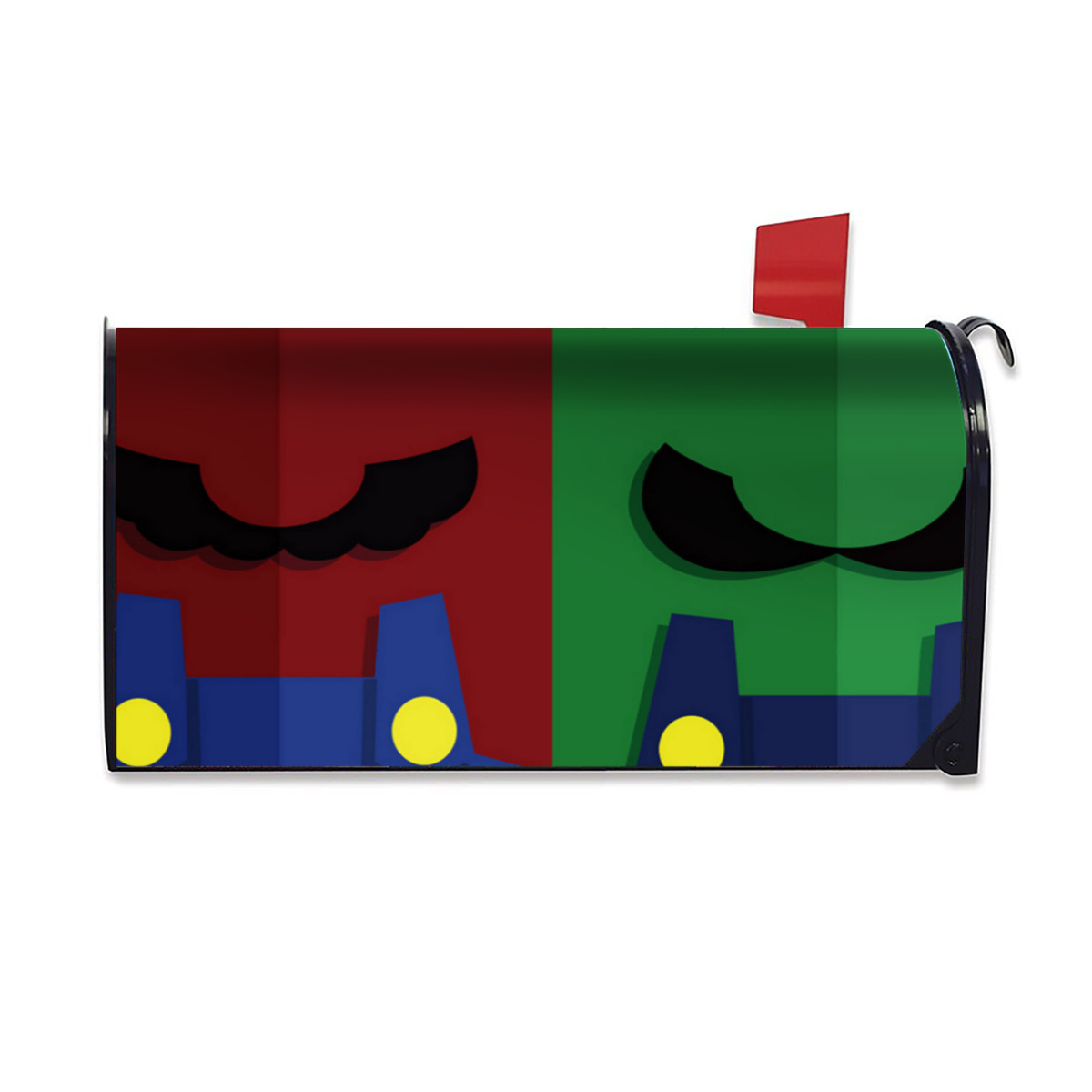 Super Mario Mailbox Cover with Magnetic Strip Anime Mailbox Package ...