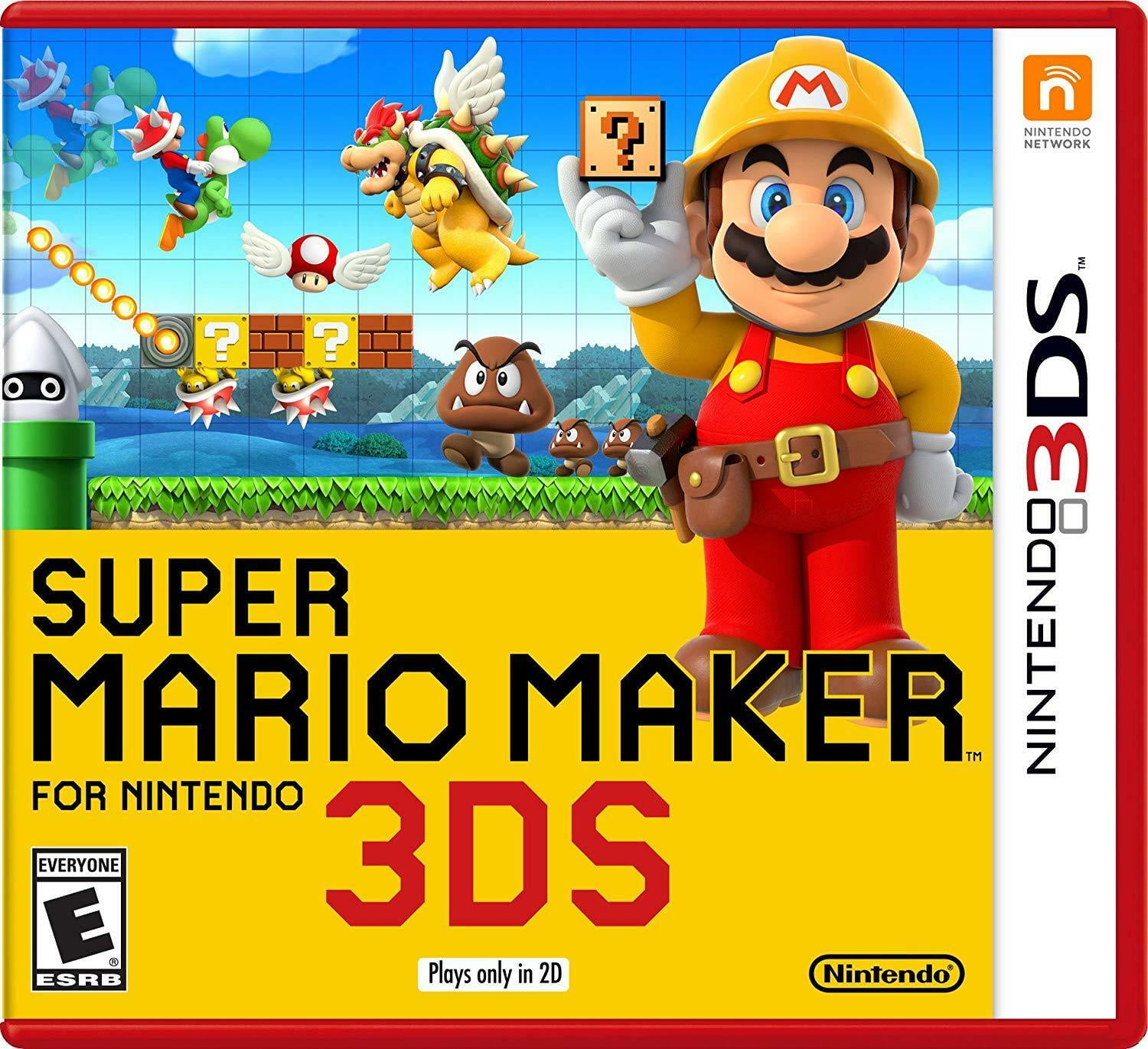 Super Mario Maker [Nintendo 3DS Sandbox Platformer Create Share New ...