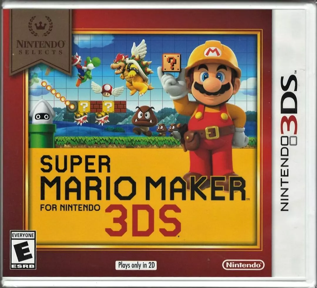 Super Mario Maker (Nintendo Selects) 3DS (Brand New Factory Sealed US ...