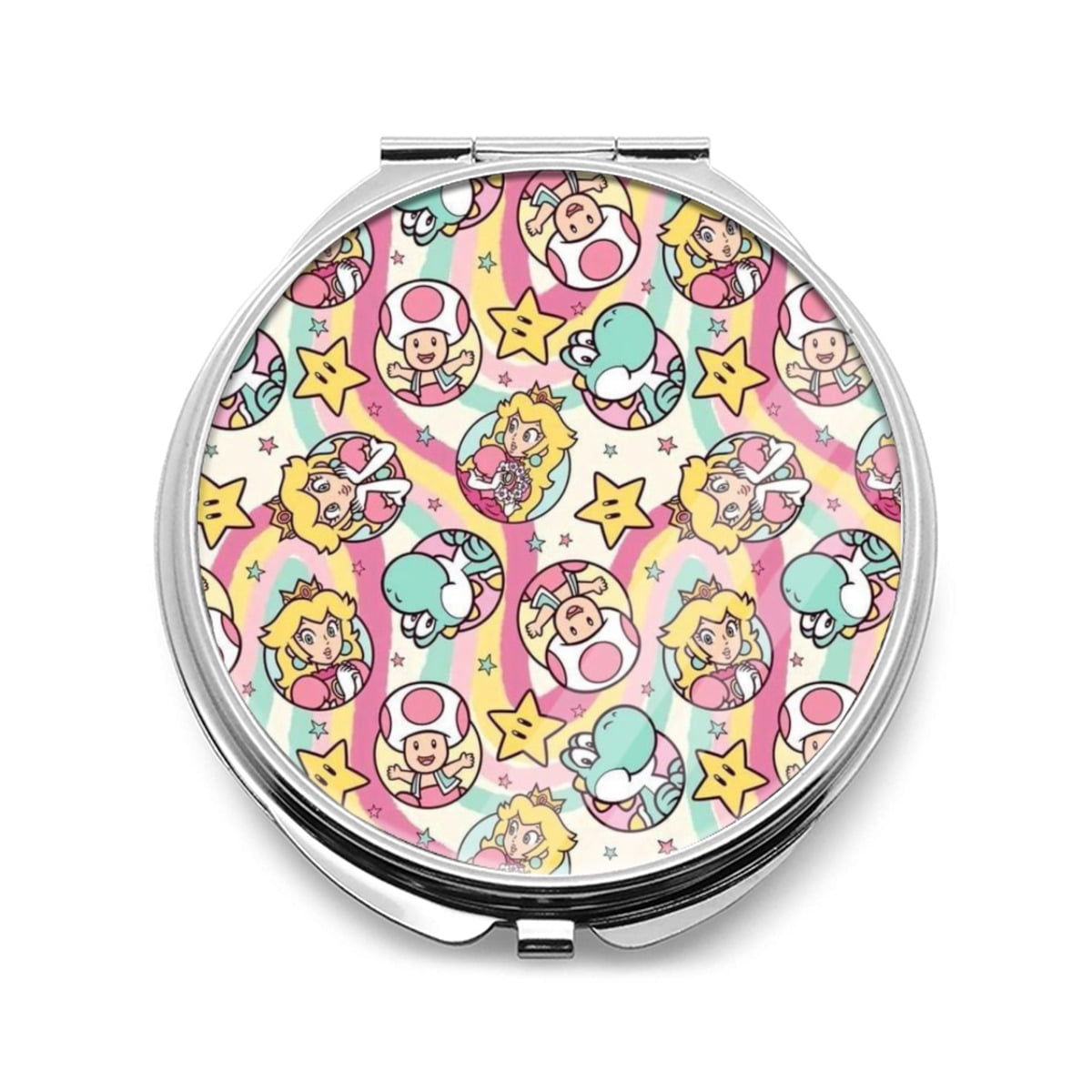 Super Mario Makeup Compact Mirrors, Personal Portable Travel Handheld ...