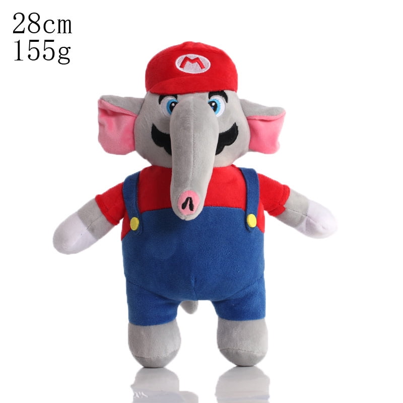 Super Mario Mario Elephant Pattern Mario Elephant Luigi Plush Doll ...