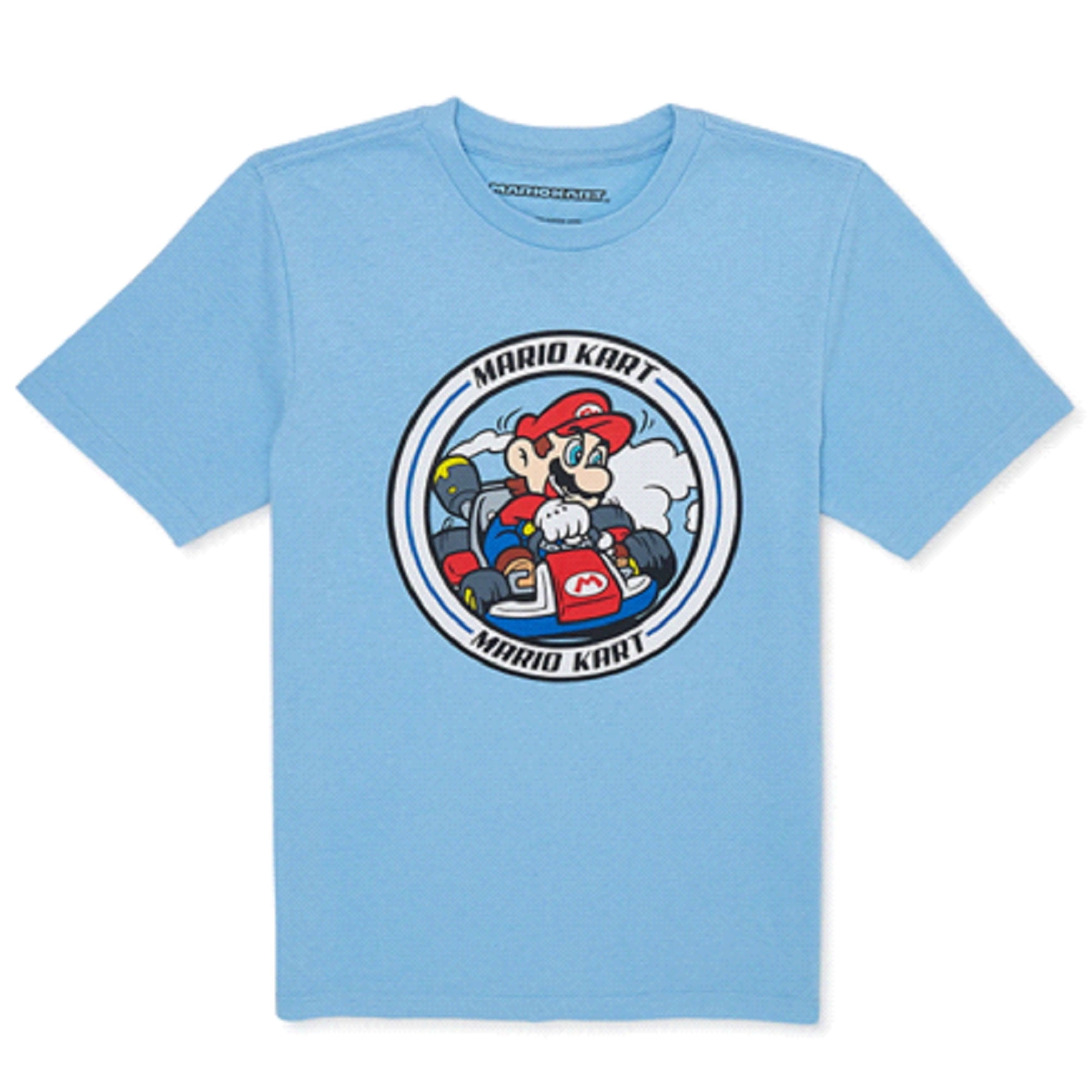 Super Mario, Mario Kart Graphic Print T-Shirt Little Boy's Size S (6/7 ...
