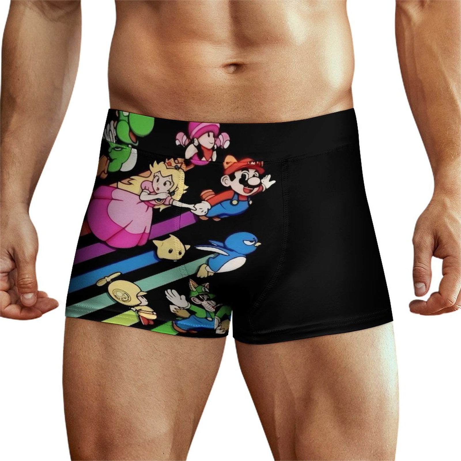 Super Mario Men's Cartoon Boxer BriefsMens Underwear 4XL - Walmart.com