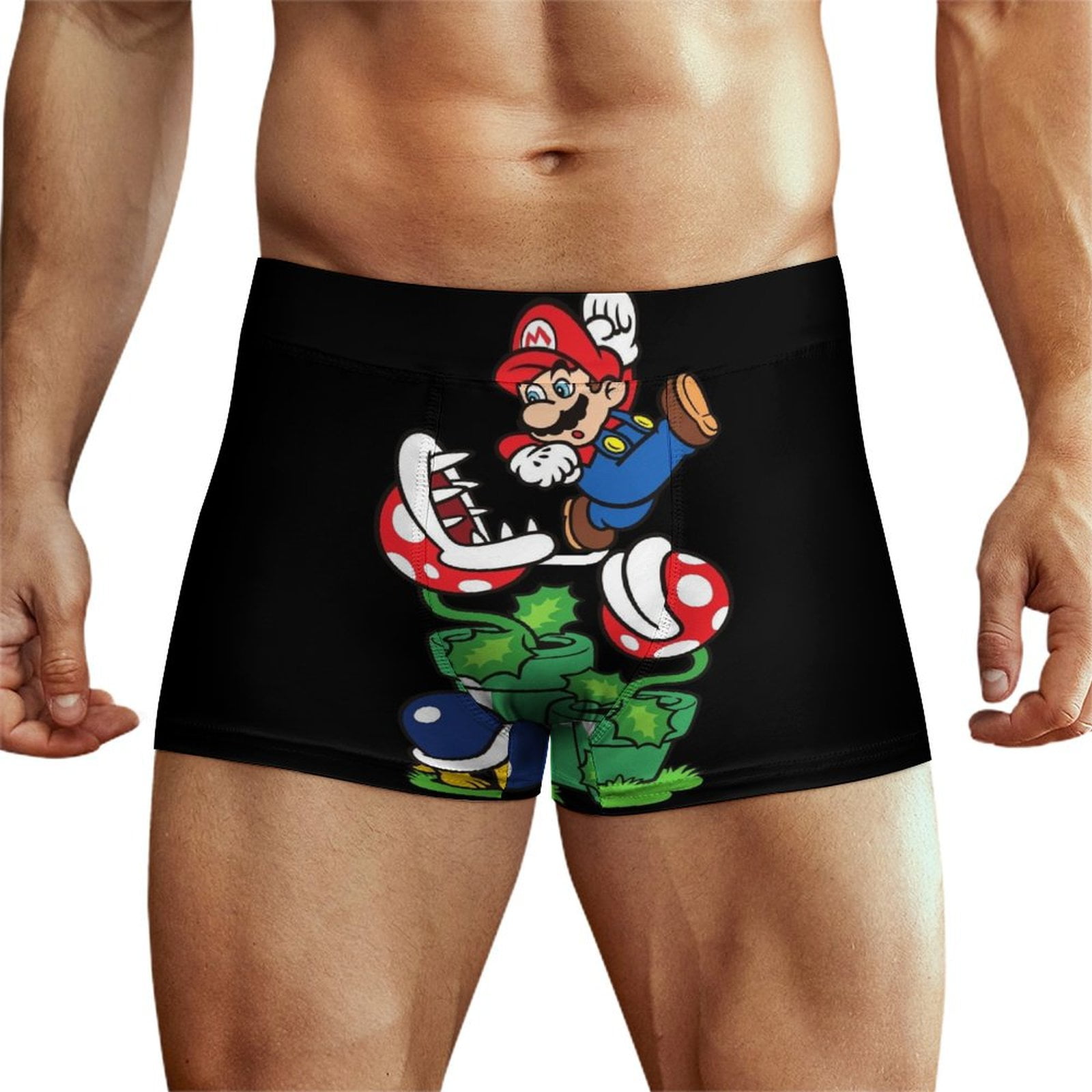 Super Mario Men's Cartoon Boxer BriefsMens Underwear L - Walmart.com