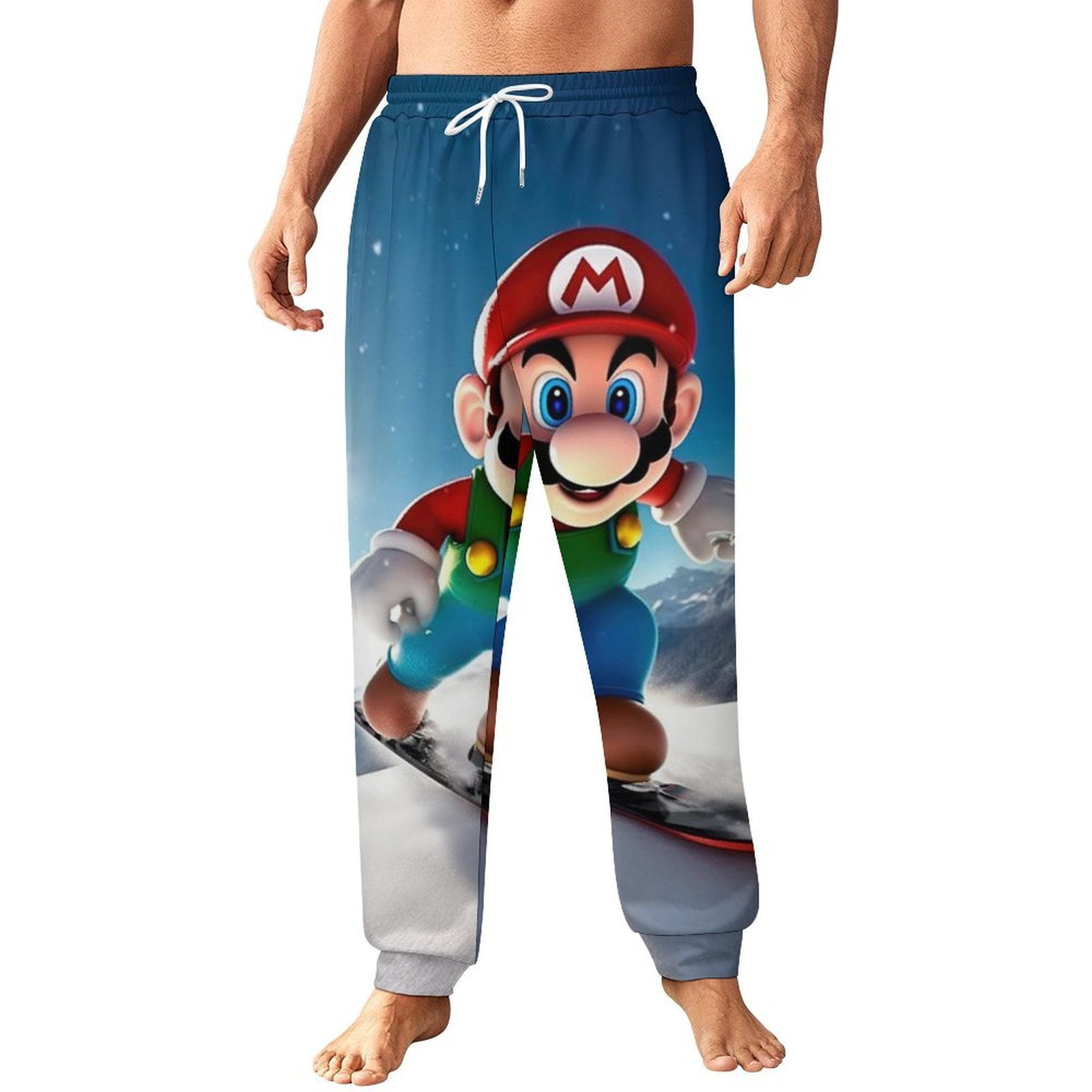 Super Mario Men's Sweatpants Trousers 3D Printed Joggers Track Pants ...