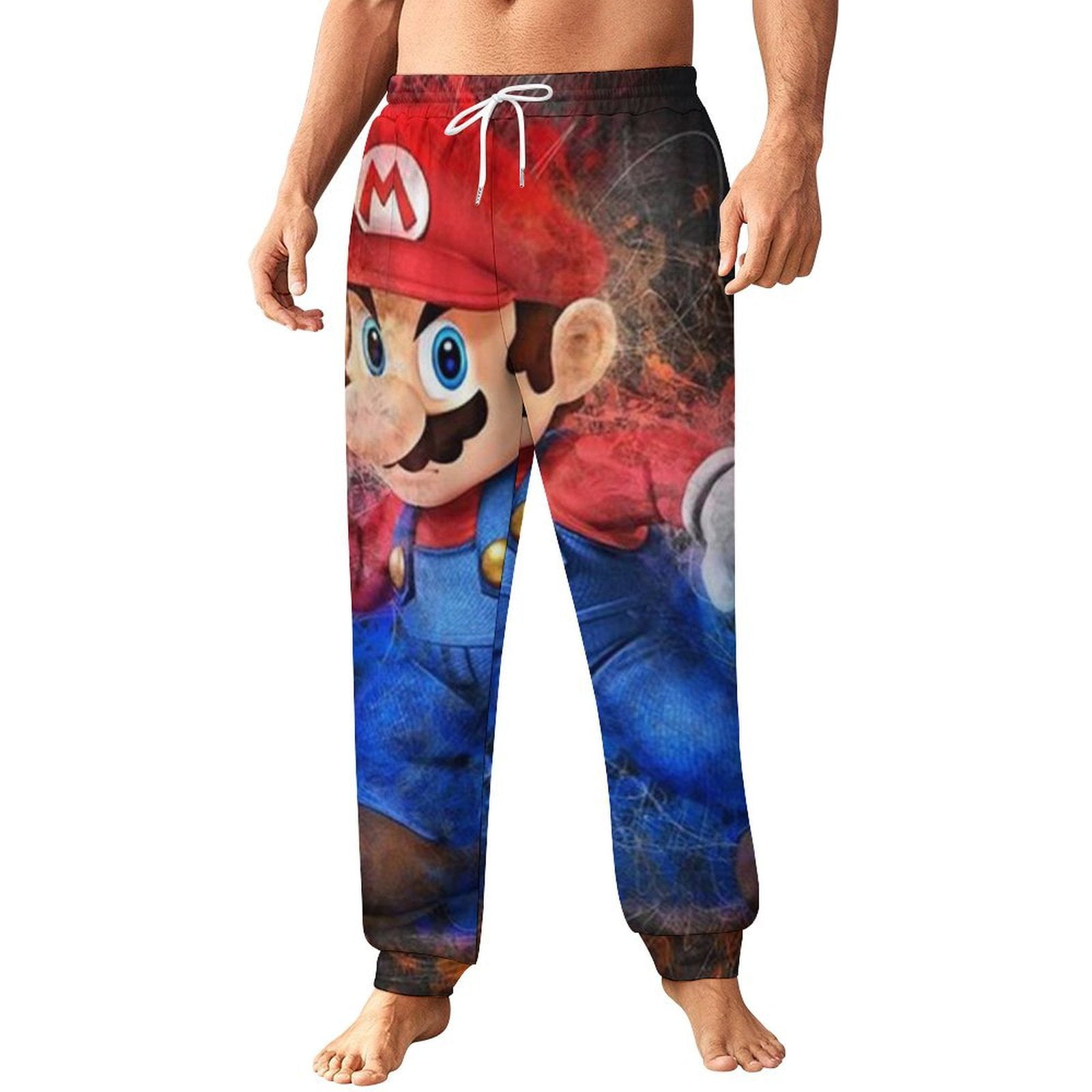 Super Mario Men's Sweatpants Trousers 3D Printed Joggers Track Pants ...