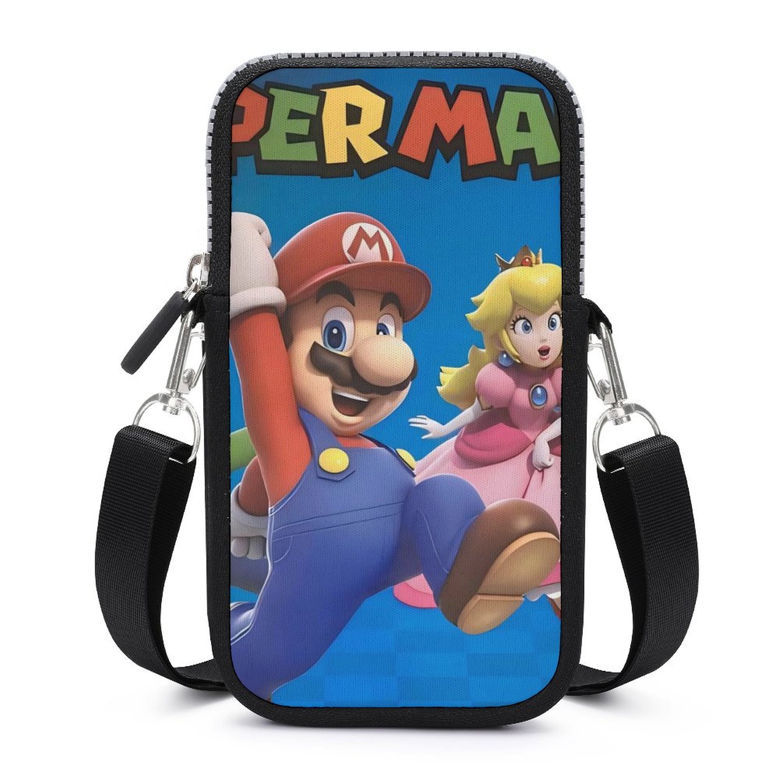 Super Mario Mobile Phone Crossbody Bag Women's Handbag Adjustable ...