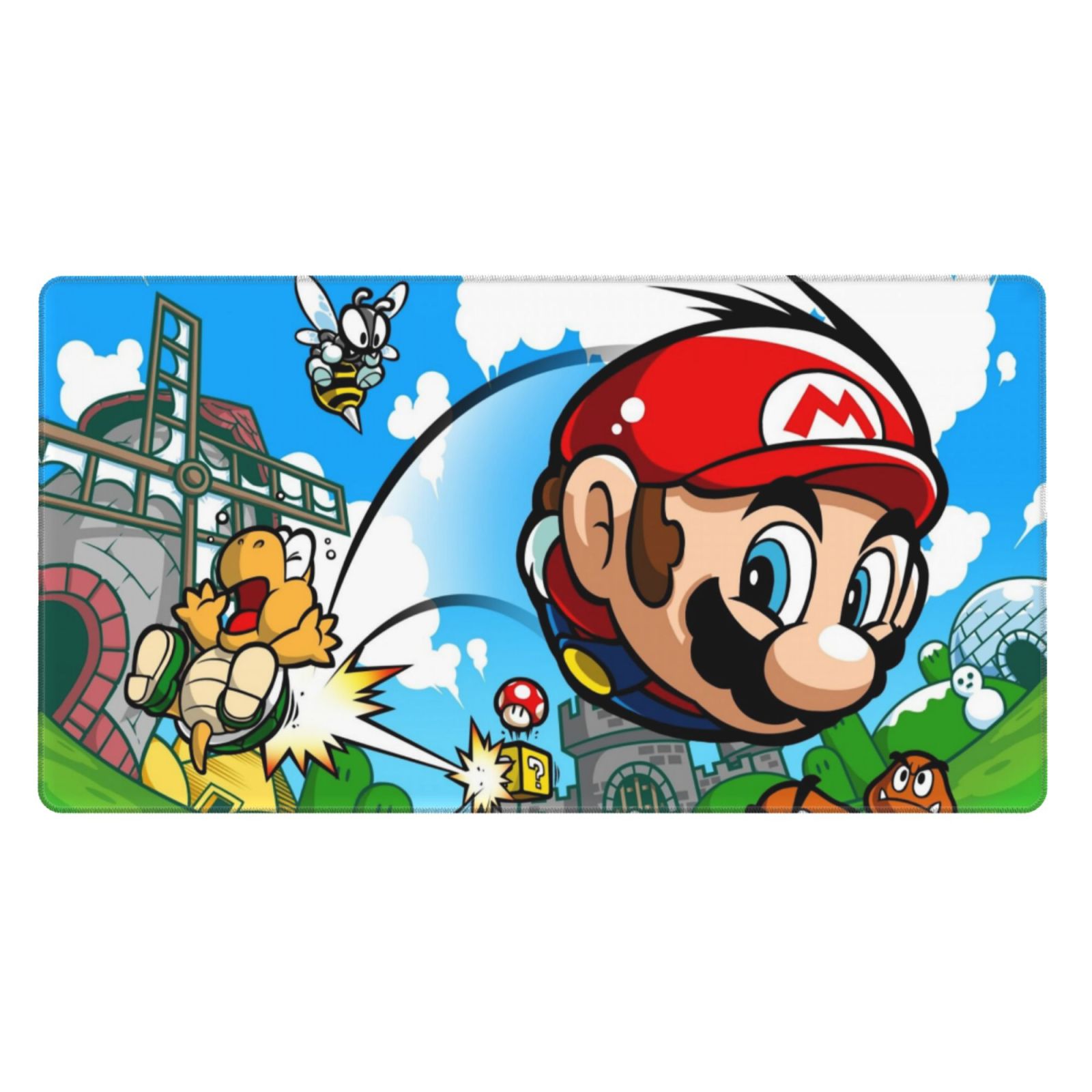 Super Mario Mouse Pad 16x29.5 Inch Computer Keyboard Mouse Pad ...