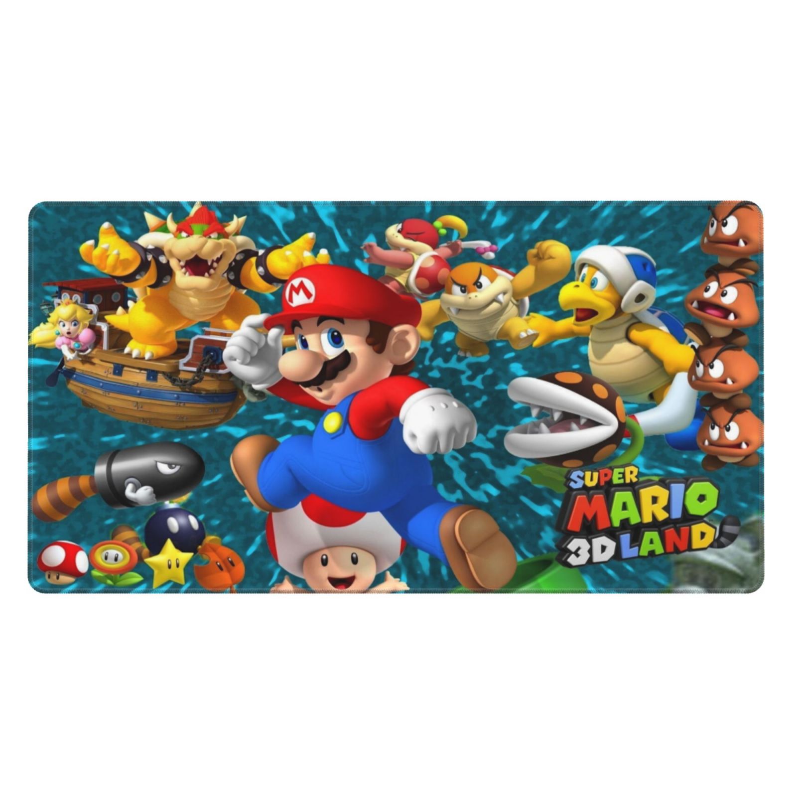 Super Mario Mouse Pad 16x29.5 Inch Computer Keyboard Mouse Pad ...