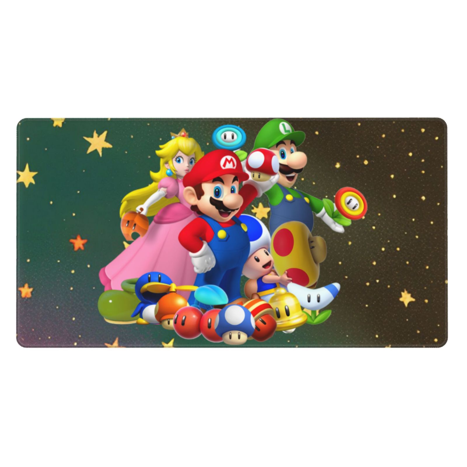 Super Mario Mouse Pad 16x29.5 Inch Computer Keyboard Mouse Pad ...