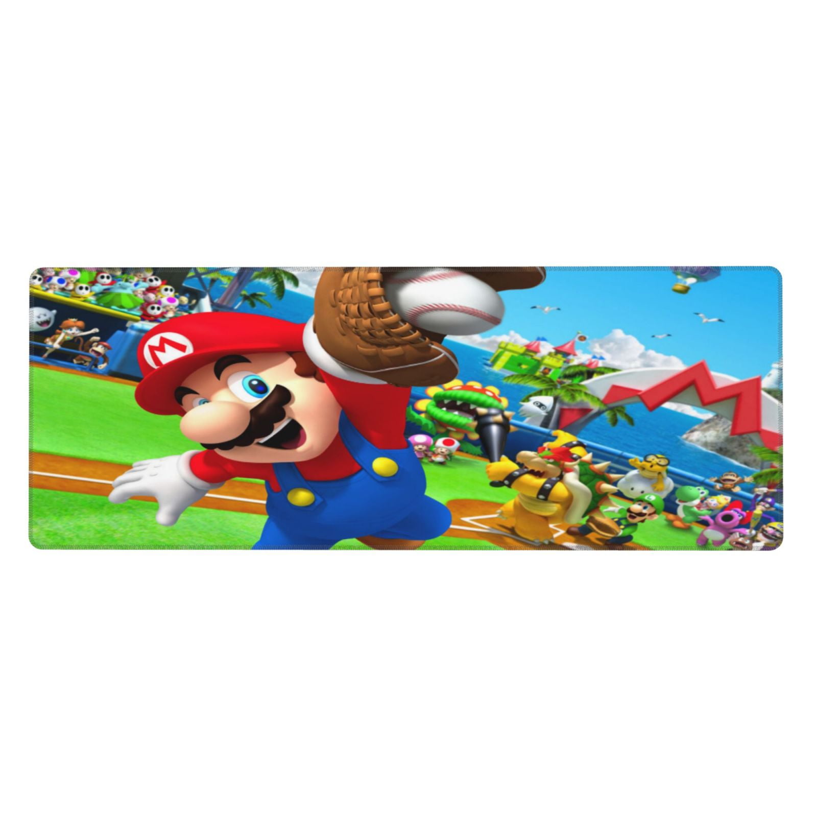 Super Mario Mouse Pad Desk Mat Large Keyboard Pad Non-Slip Computer ...