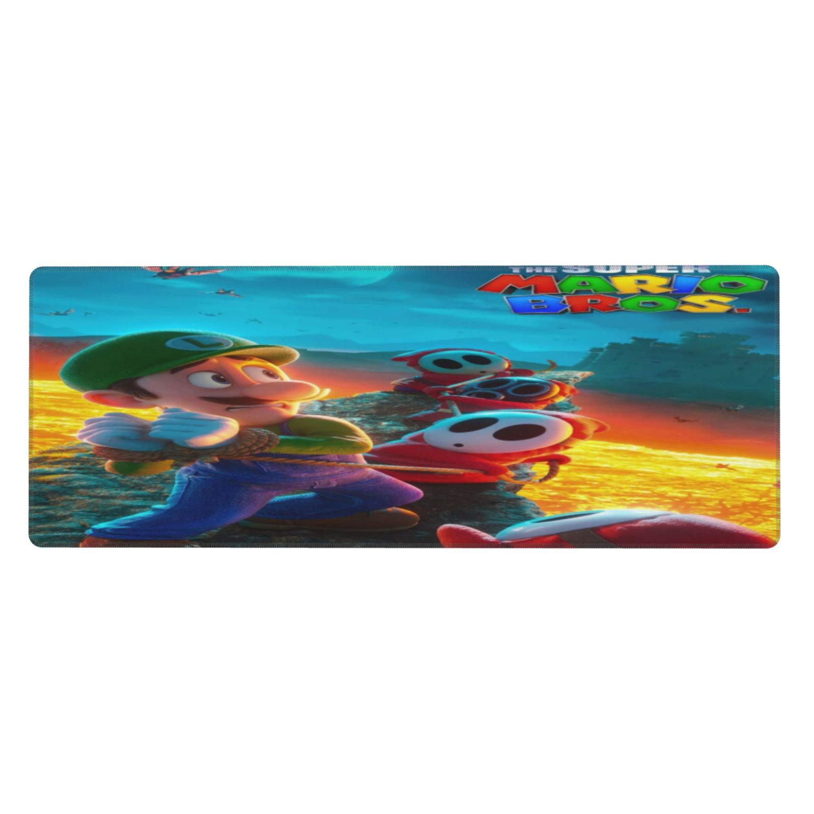 Super Mario Mouse Pad Desk Mat Large Keyboard Pad Non-Slip Computer ...