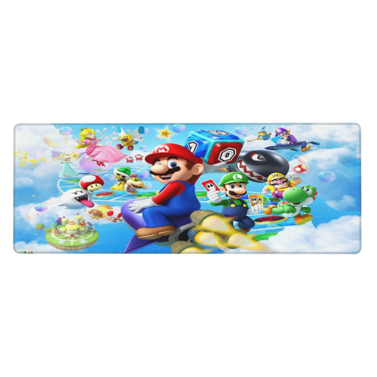 Super Mario Mouse Pad Desk Mat Large Keyboard Pad Non-Slip Computer ...