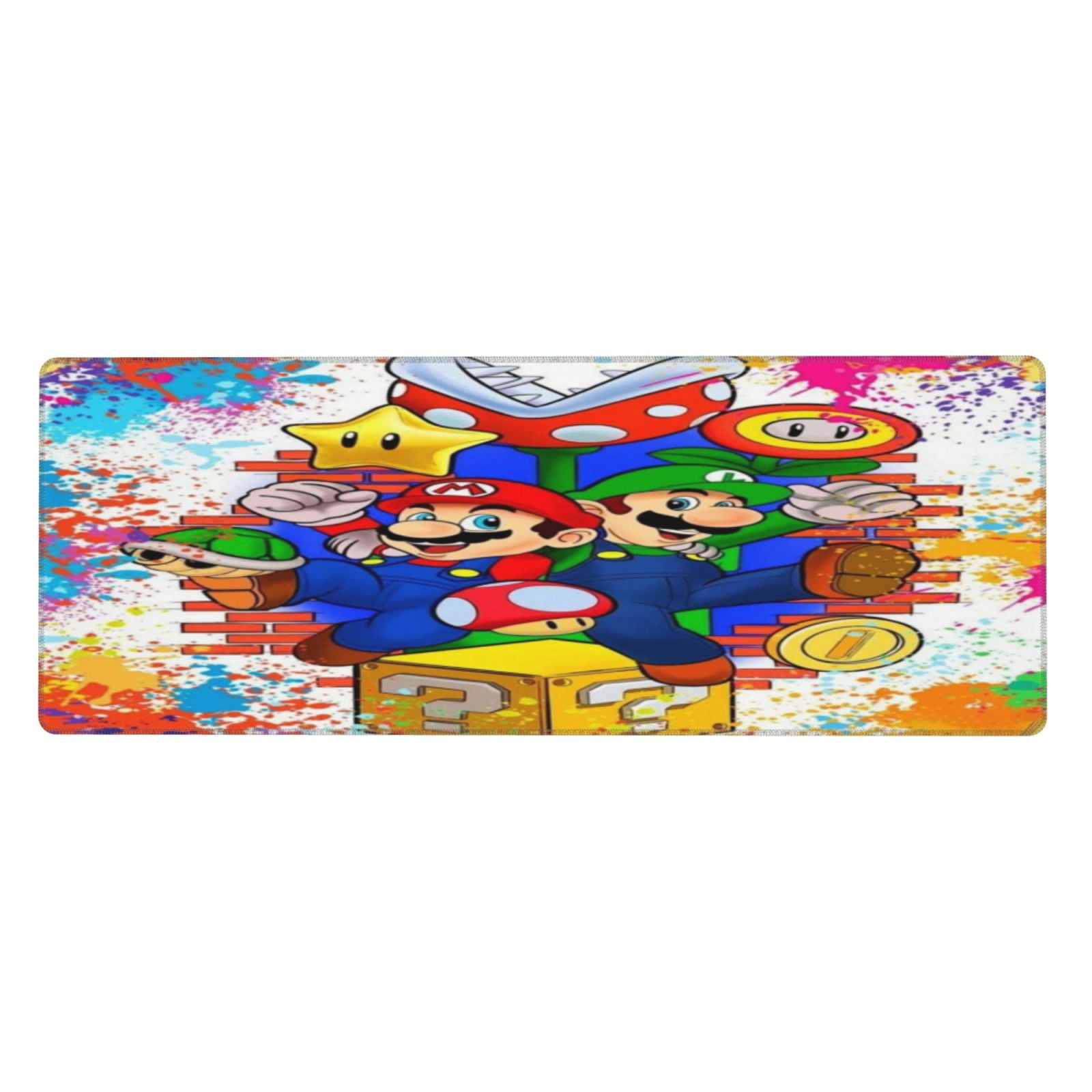Super Mario Mouse Pad Desk Mat Large Keyboard Pad Non-Slip Computer ...